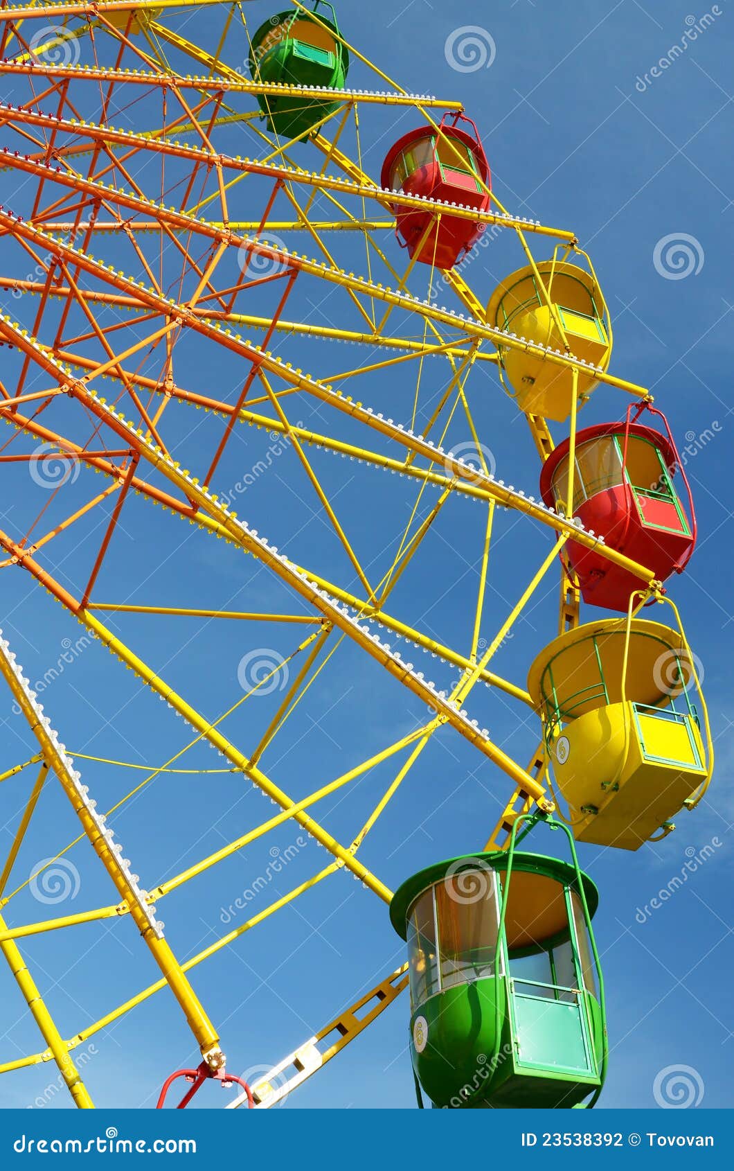 Color ferris wheel stock photo. Image of festival, blue - 23538392