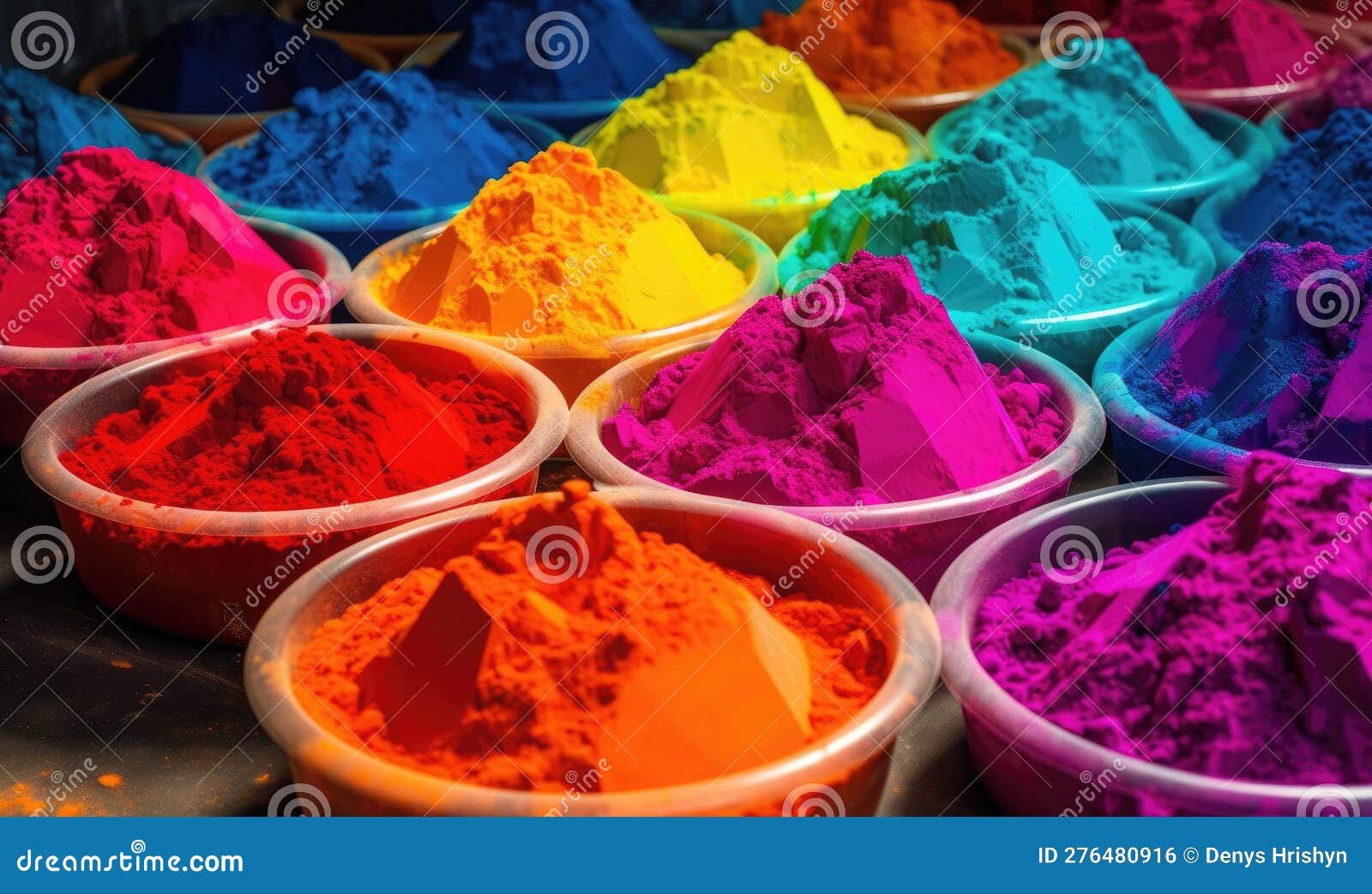 The Color Festival Was Celebration of Paint Powder and Joy Creating ...