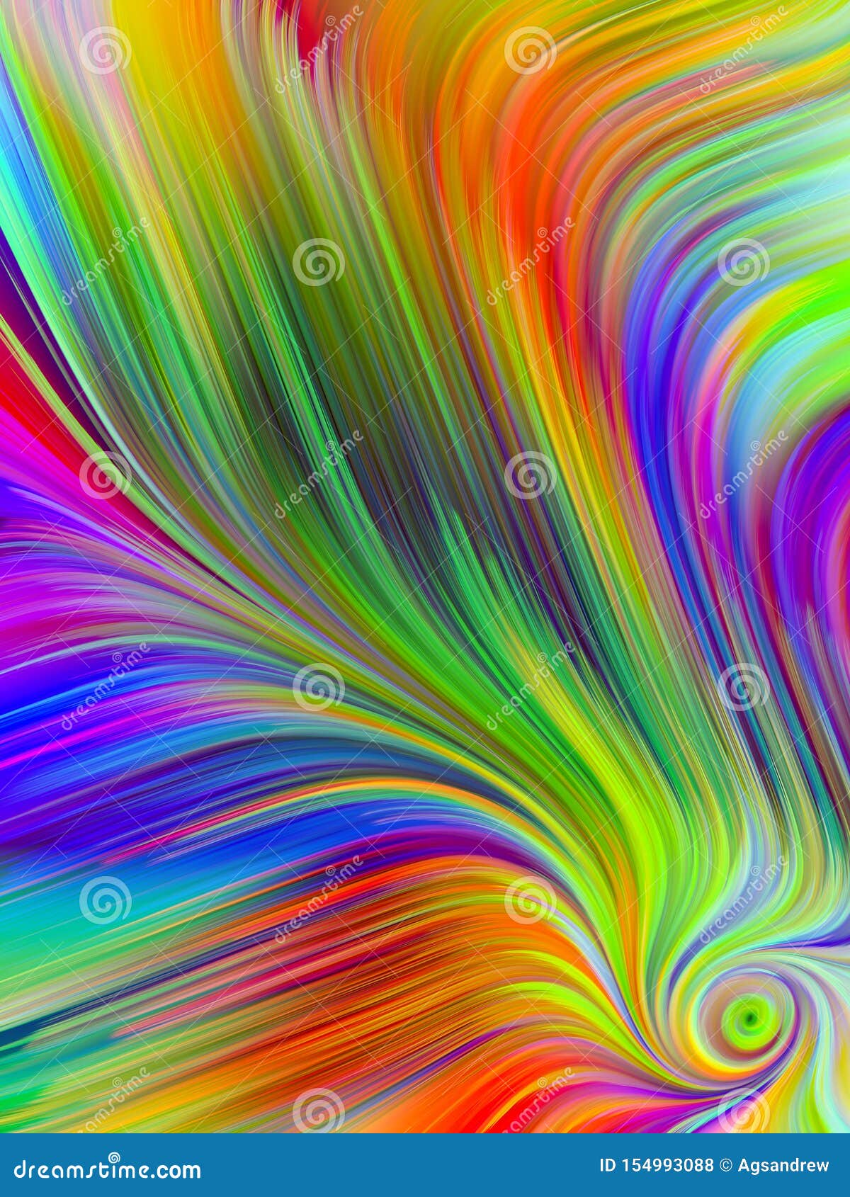 Color Fibers stock illustration. Illustration of gradient - 154993088