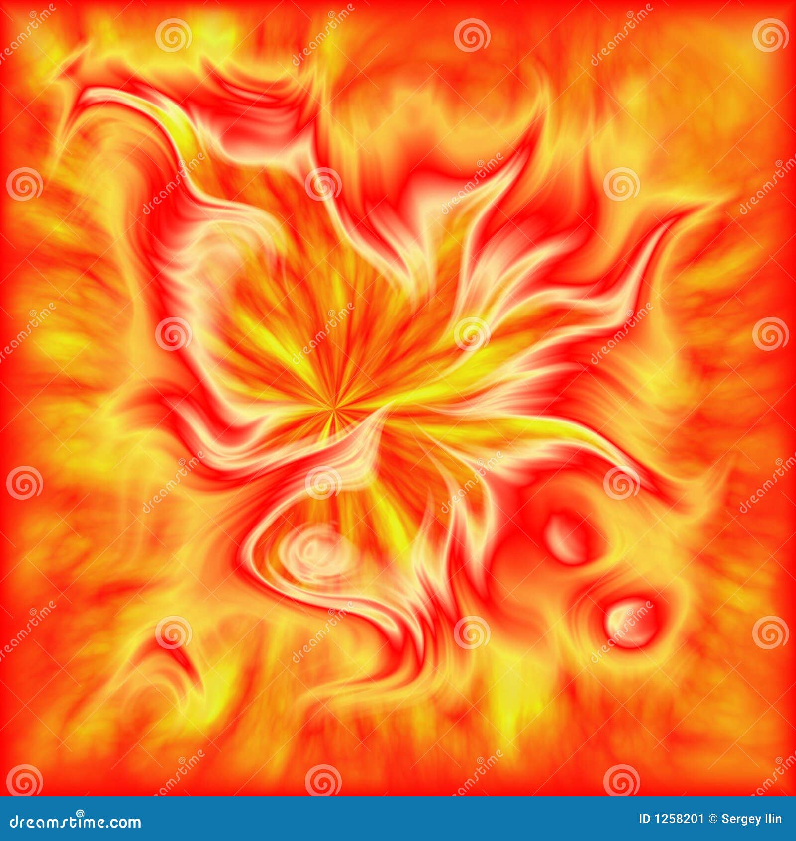 Color fiery abstraction stock illustration. Illustration of burning ...