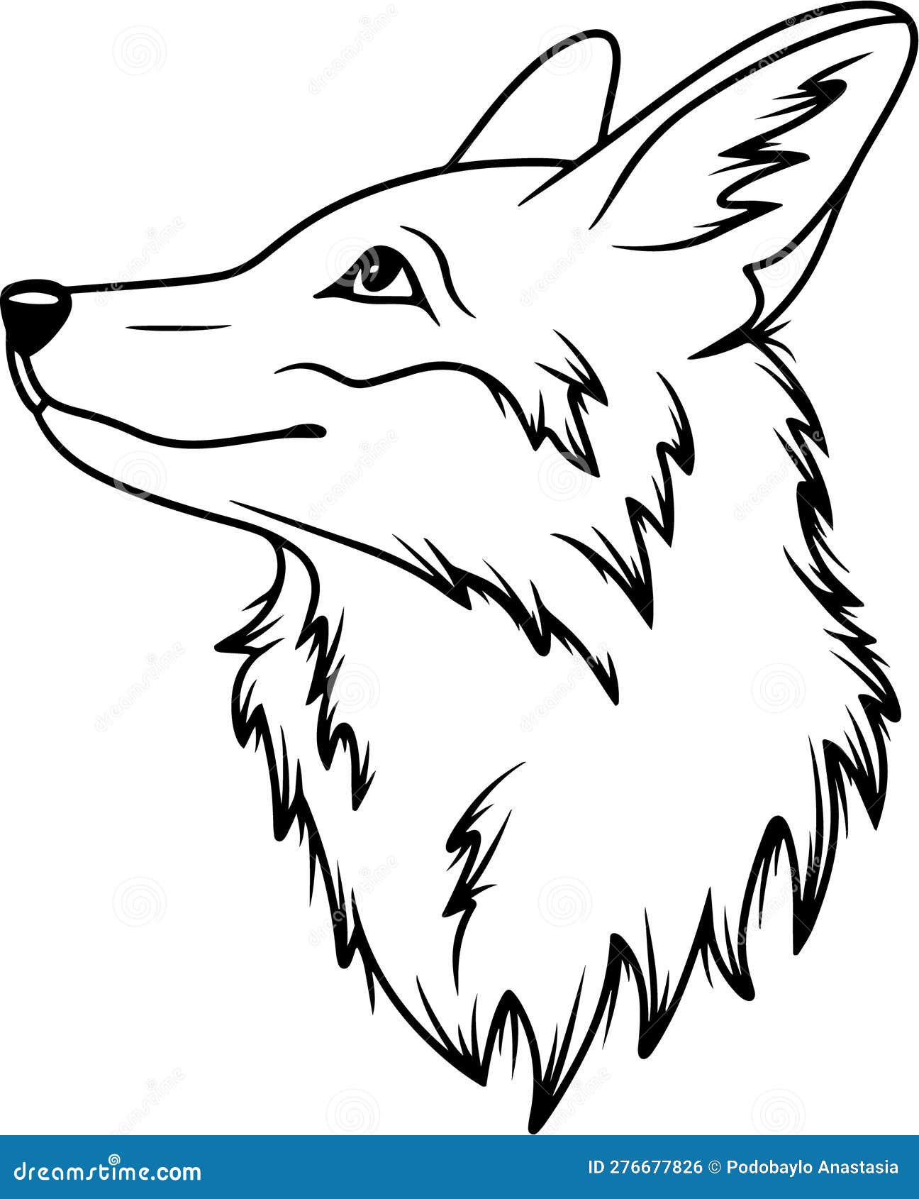 Fox clipart vector stock vector. Illustration of pixels - 276677826