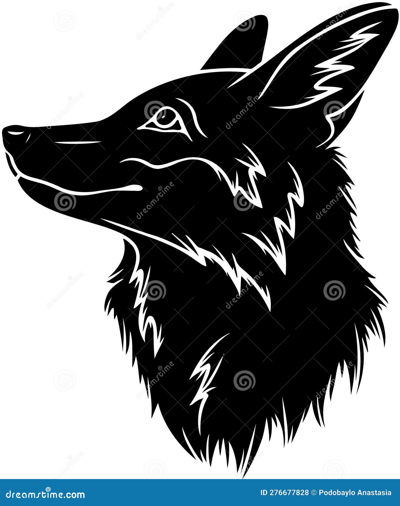 Fox clipart vector stock vector. Illustration of layers - 276677828
