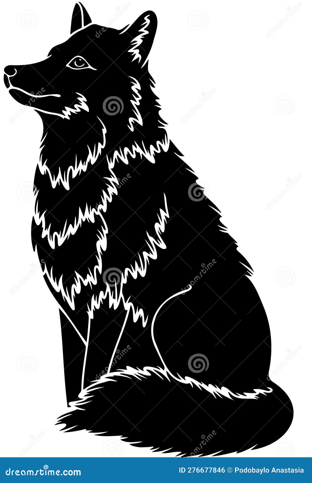 Fox clipart vector stock vector. Illustration of 2000 - 276677846
