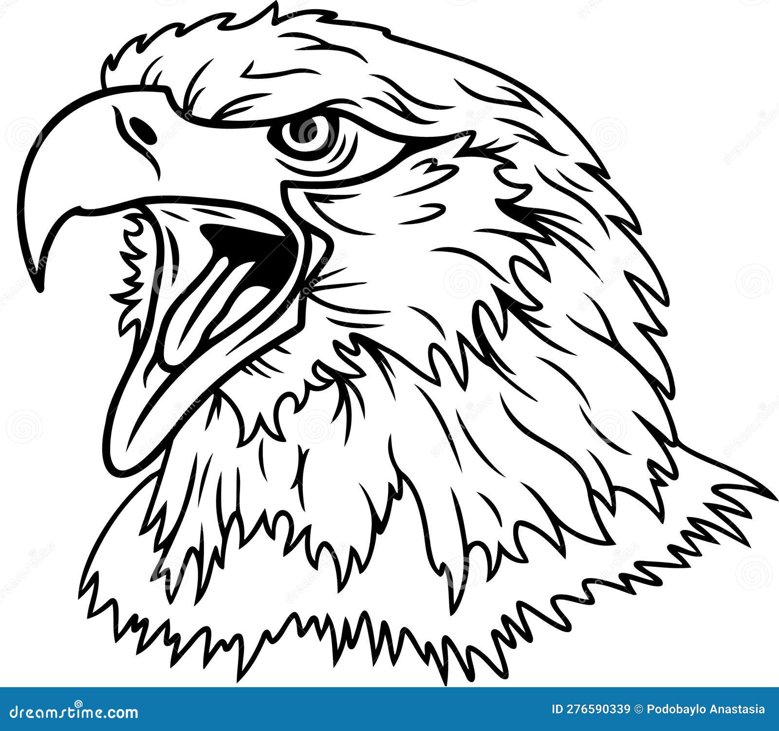 Eagle Clipart Vector | CartoonDealer.com #276590339