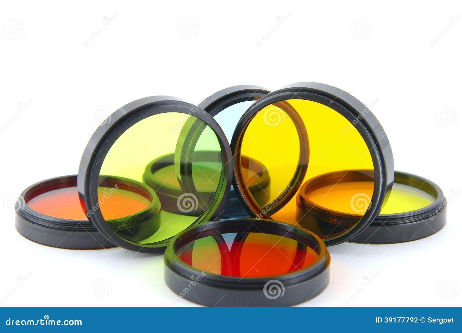 Color filters for lenses stock photo. Image of filters - 39177792