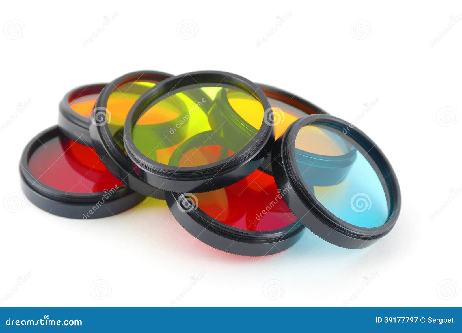 Color filters for lenses stock image. Image of lens, industry - 39177797