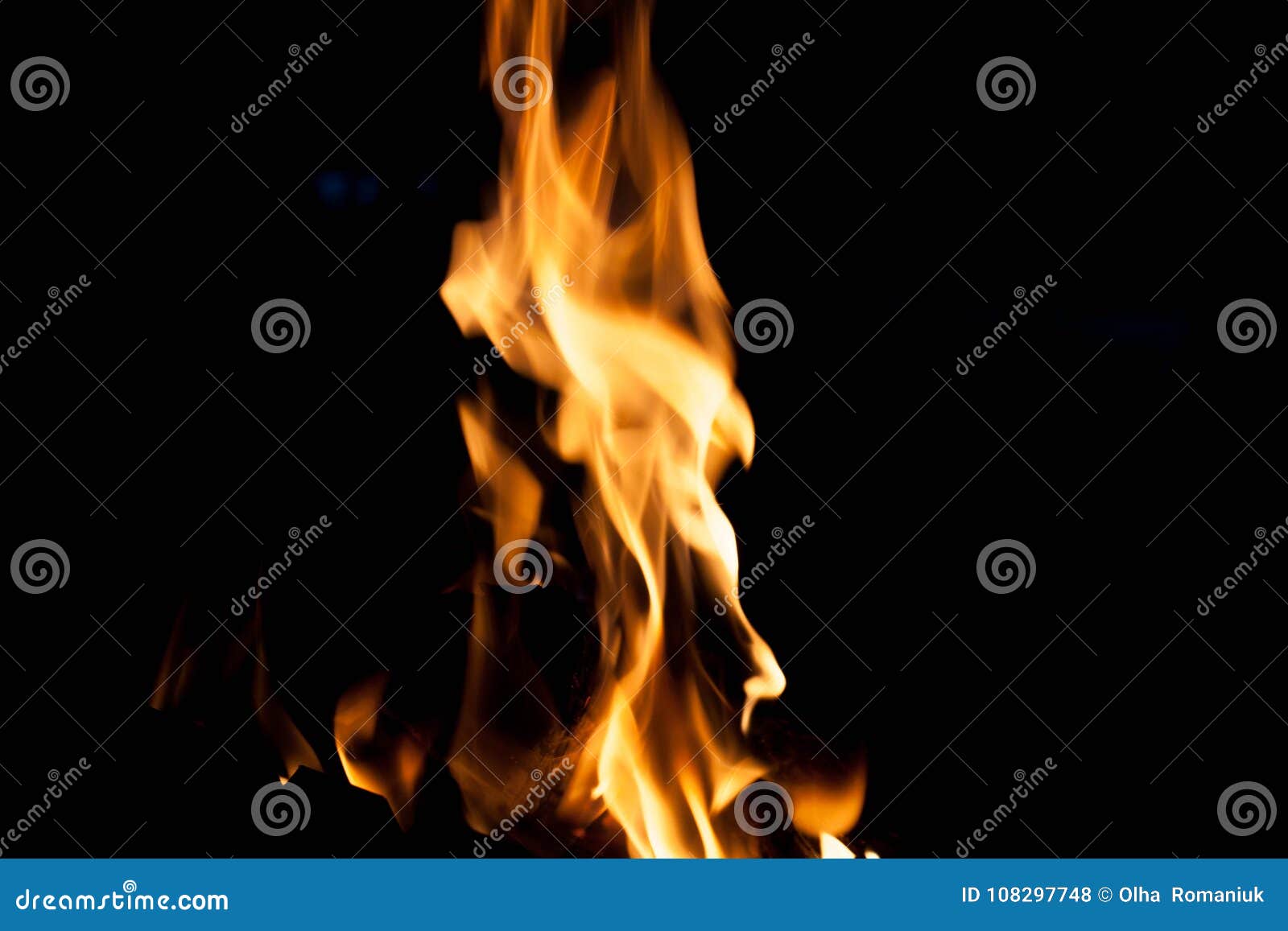 Color Fire. the Concept of Nature. Stock Photo - Image of burn ...