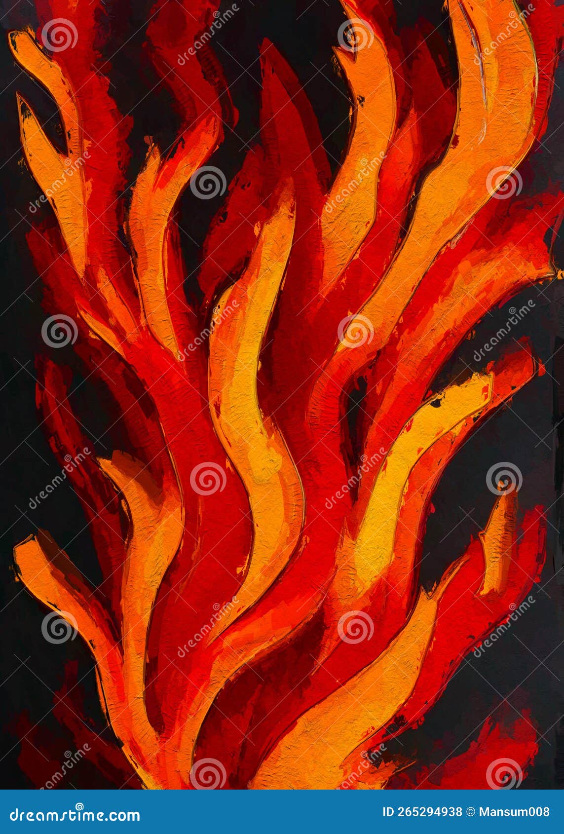 Color of Fire Pattern Background Stock Illustration - Illustration of ...