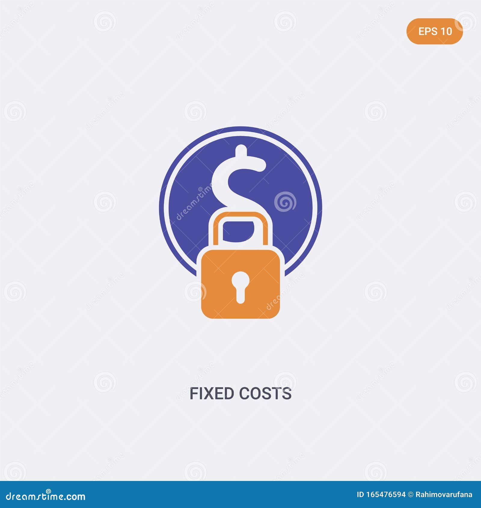 2 Color Fixed Costs Concept Vector Icon. Isolated Two Color Fixed Costs ... 2 Color Fixed Costs Concept Vector Icon. Isolated Two Color Fixed Costs ...