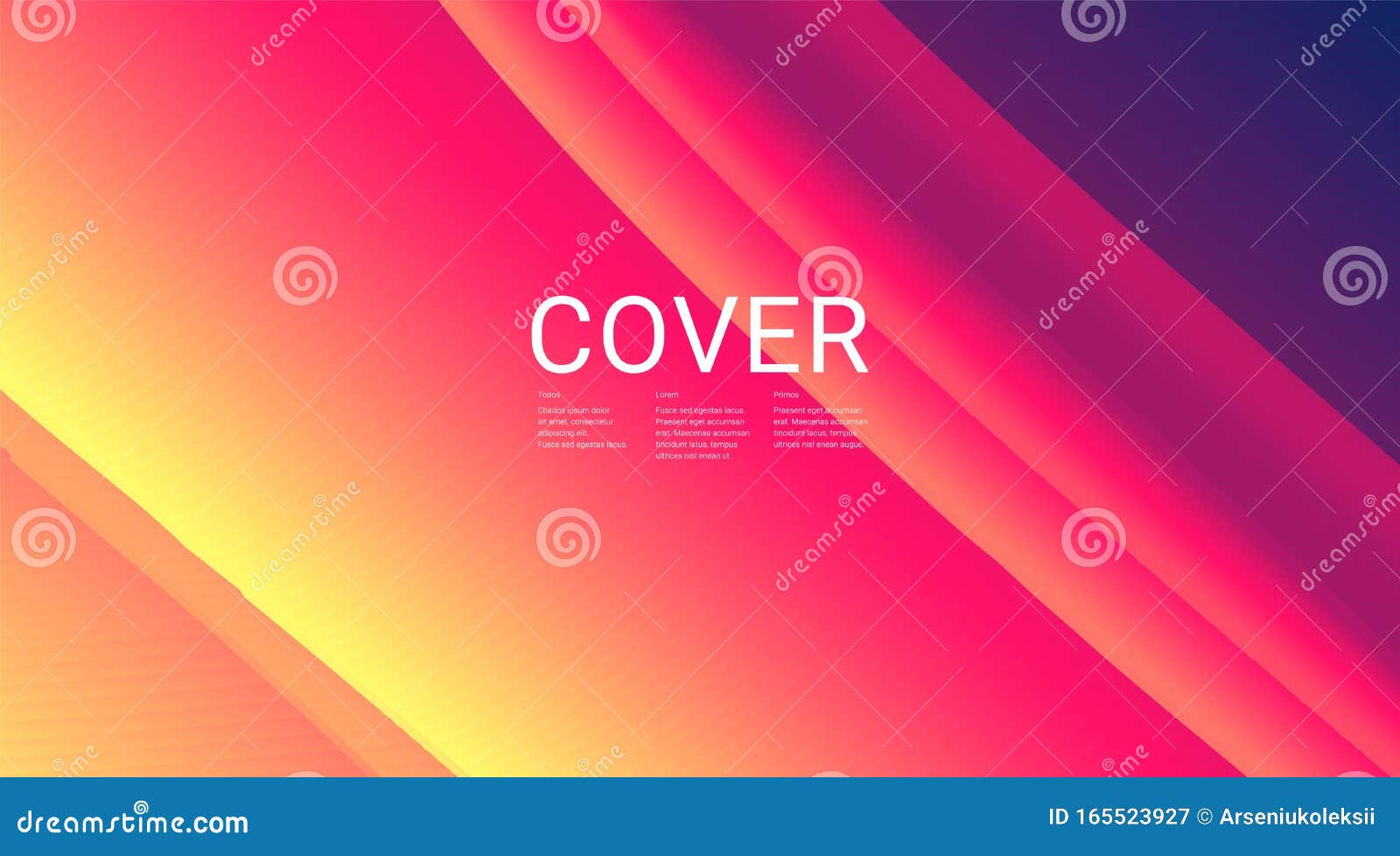 Abstract Energy and Power Colour Banner Stock Vector - Illustration of ...