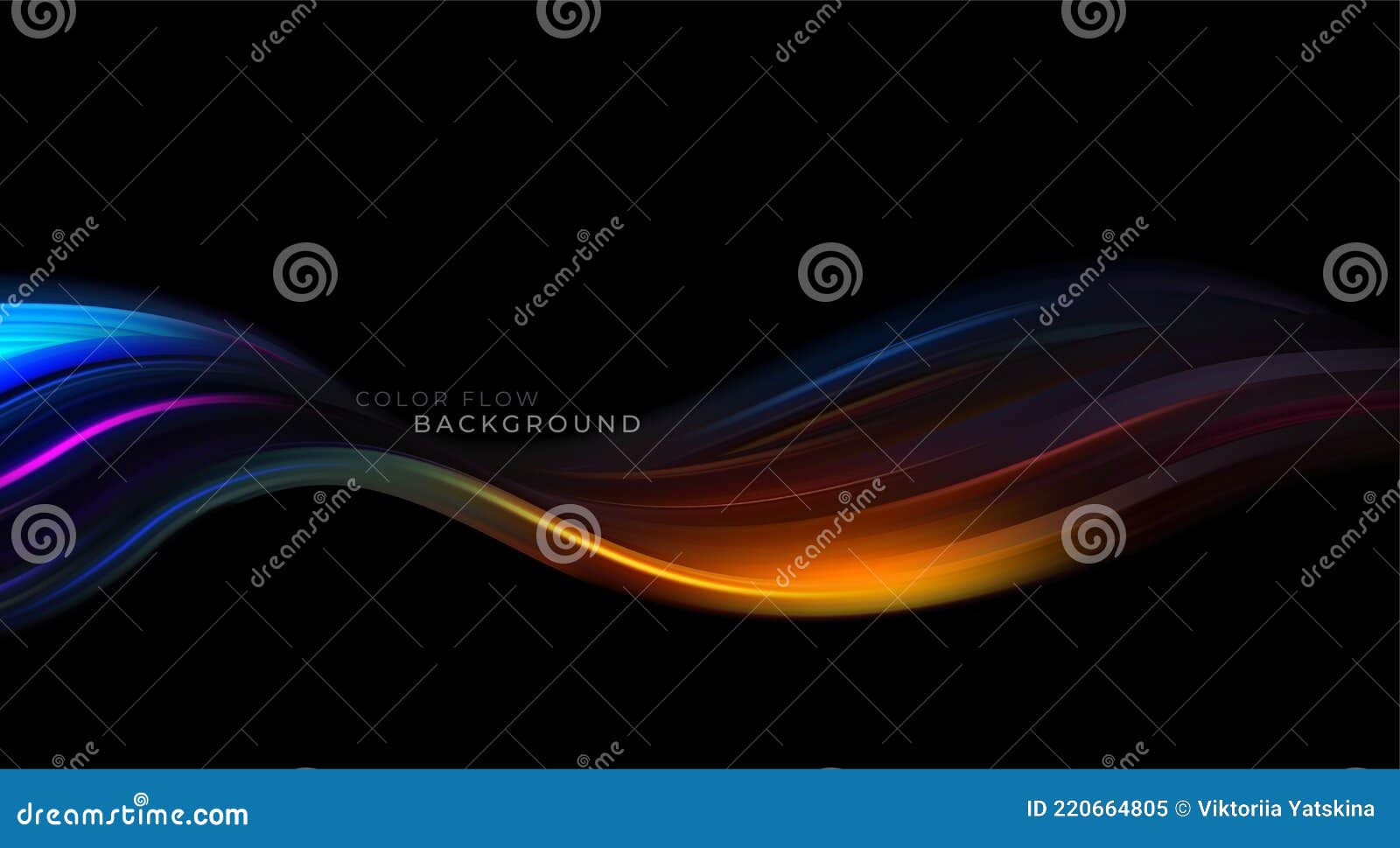 Color Flow Background for Cover Design. Graphic Color Background ...