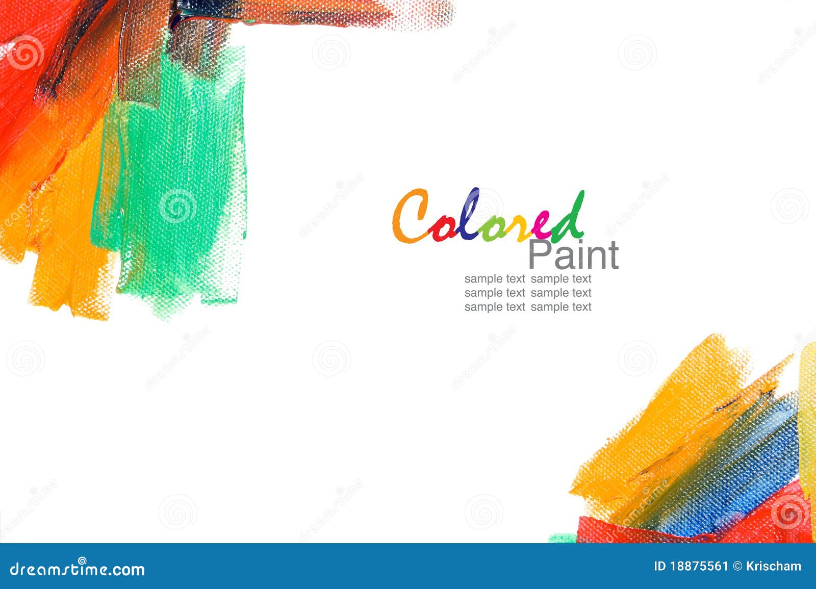 Color frame stock image. Image of multi, border, design - 18875561