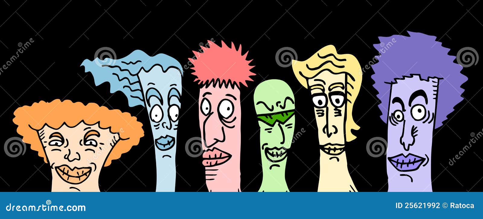 Color friends design stock vector. Illustration of drawing - 25621992