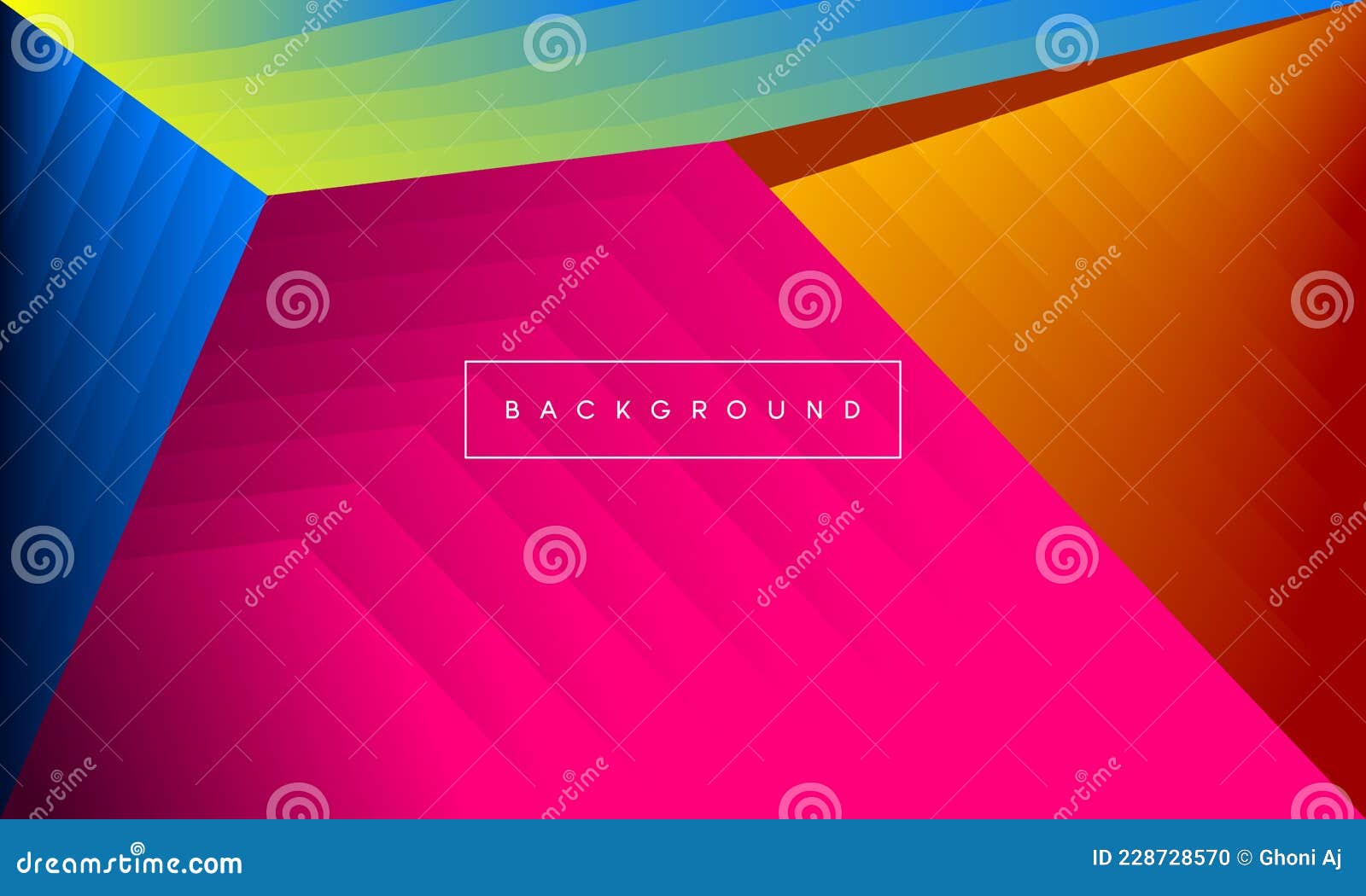 Color Full Background with Abstract Layers Stock Vector - Illustration ...