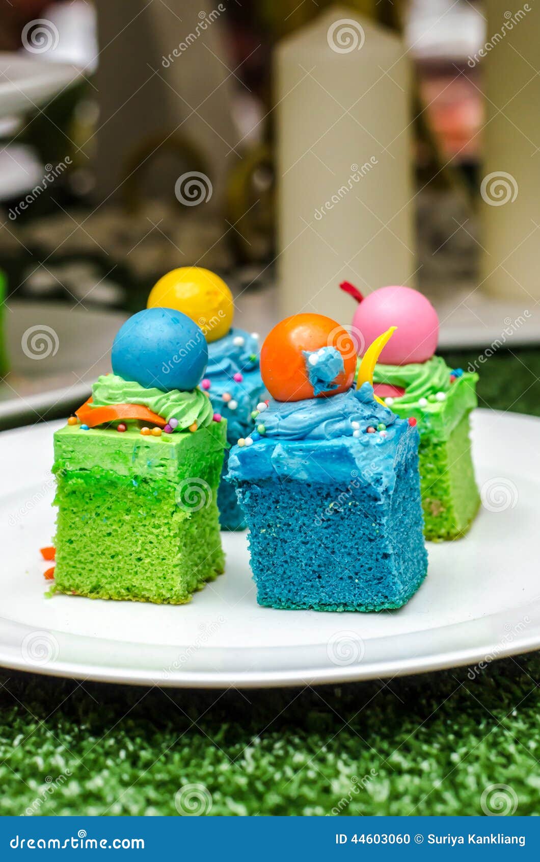 Color full cake stock photo. Image of english, dessert - 44603060