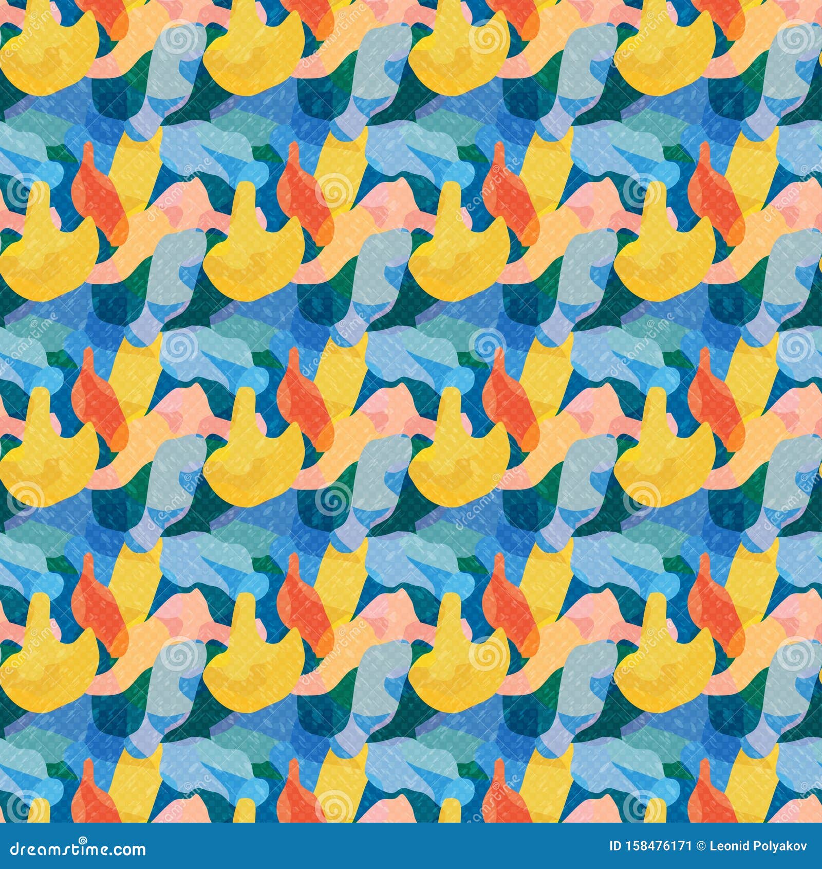 Color Gentle Abstract Pattern Graffiti Seamless Background Stock ...