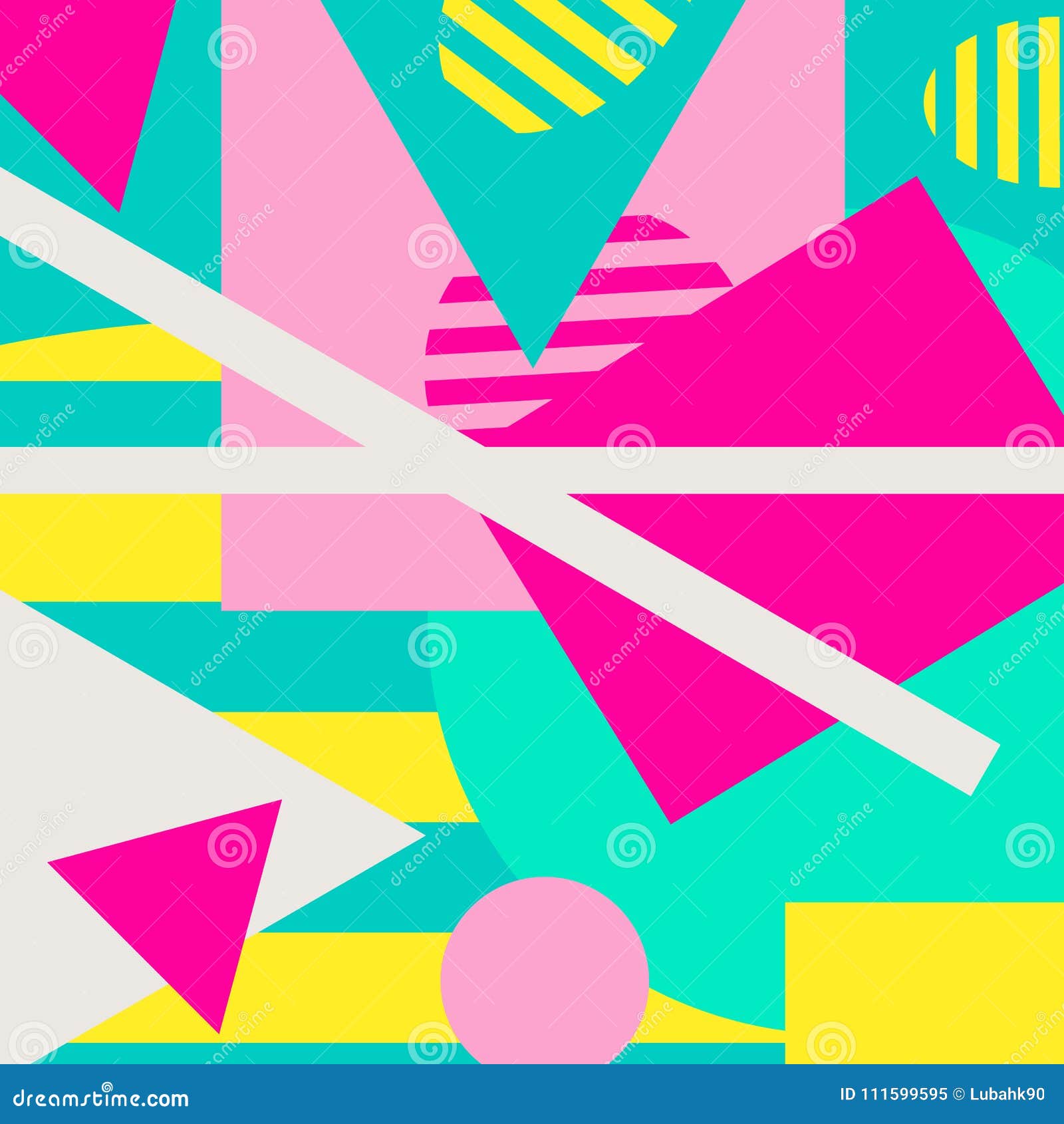 Color Geometric Background. Abstract Background. Vector Illustration ...