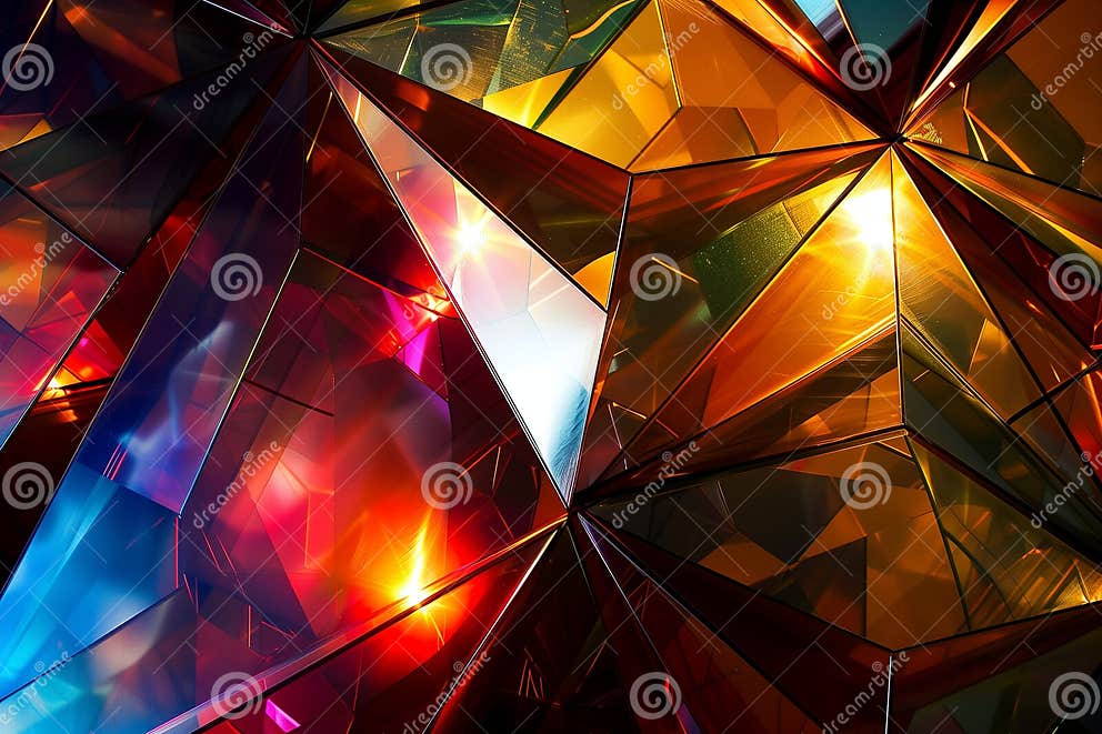 Color Geometric Forms in a Multicolor Palette with Smooth Textures ...