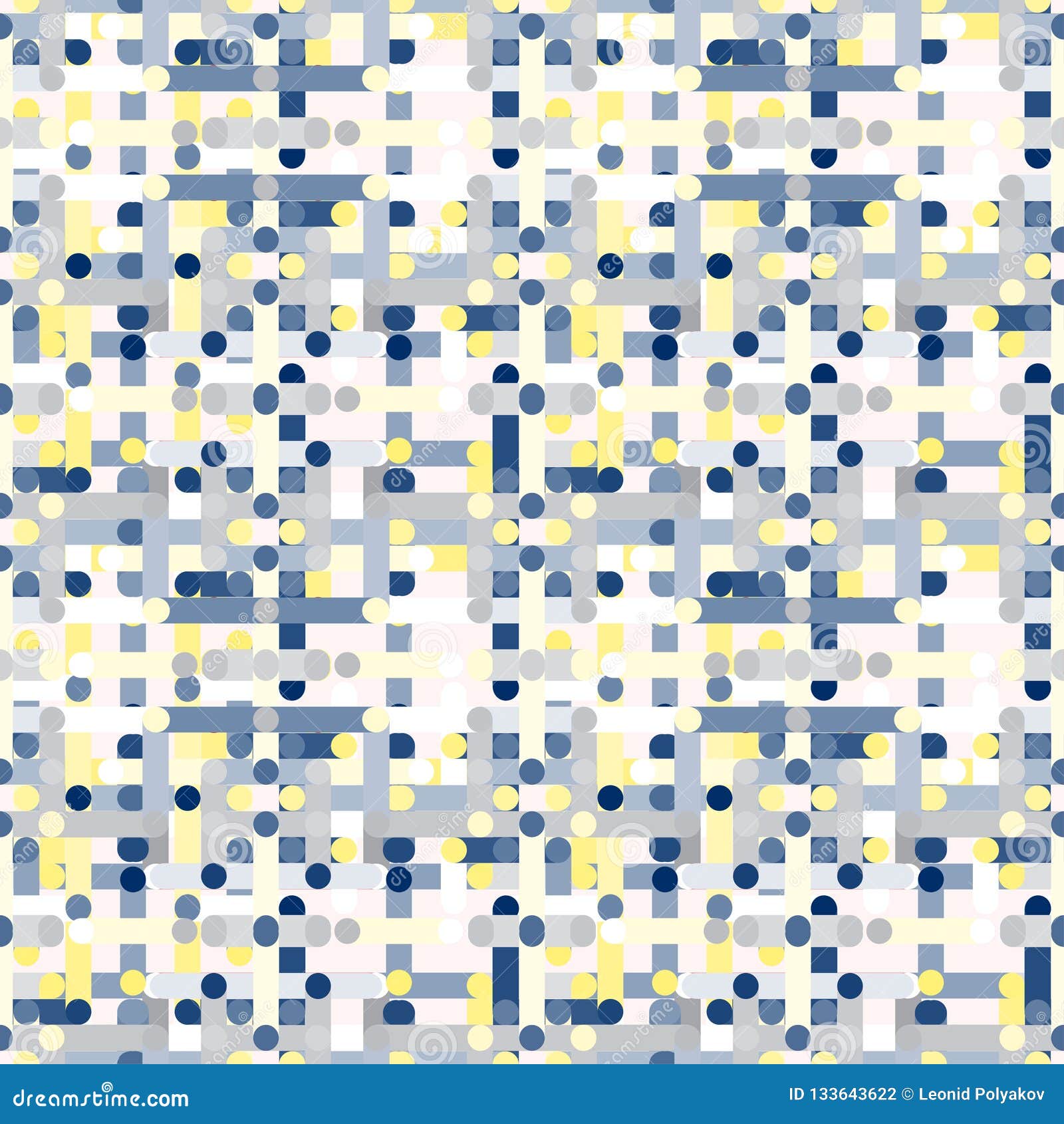 Color Geometric Pattern Illustration Stock Illustration - Illustration ...