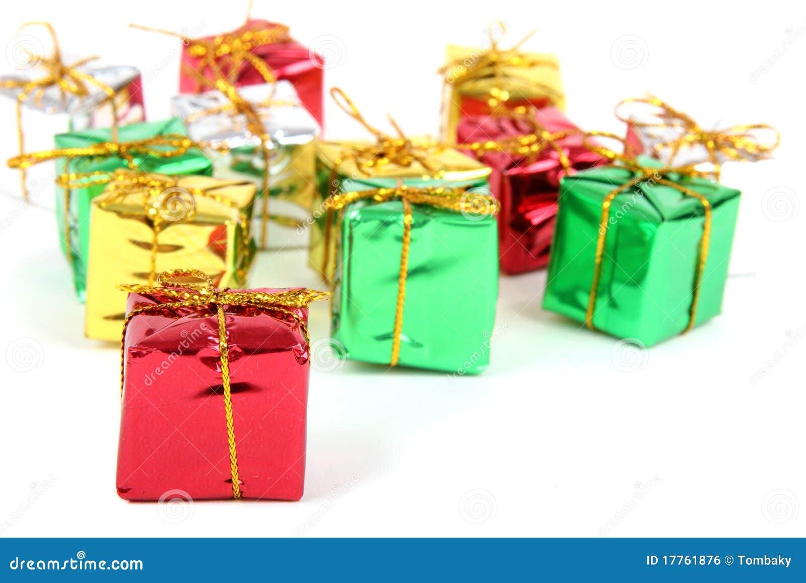 Color gift boxes stock photo. Image of green, giving - 17761876