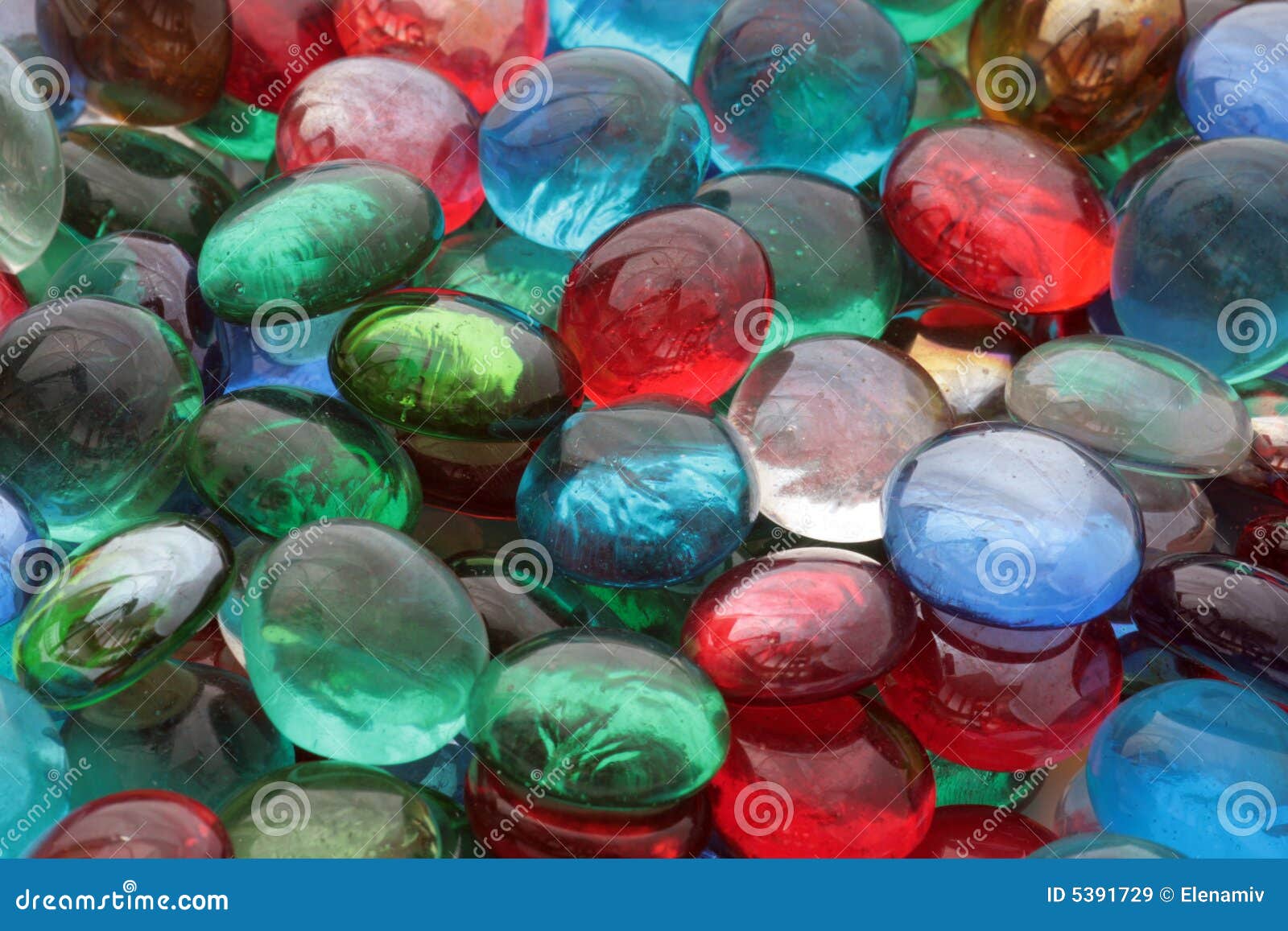 Color glass stones. stock image. Image of shiny, colored - 5391729