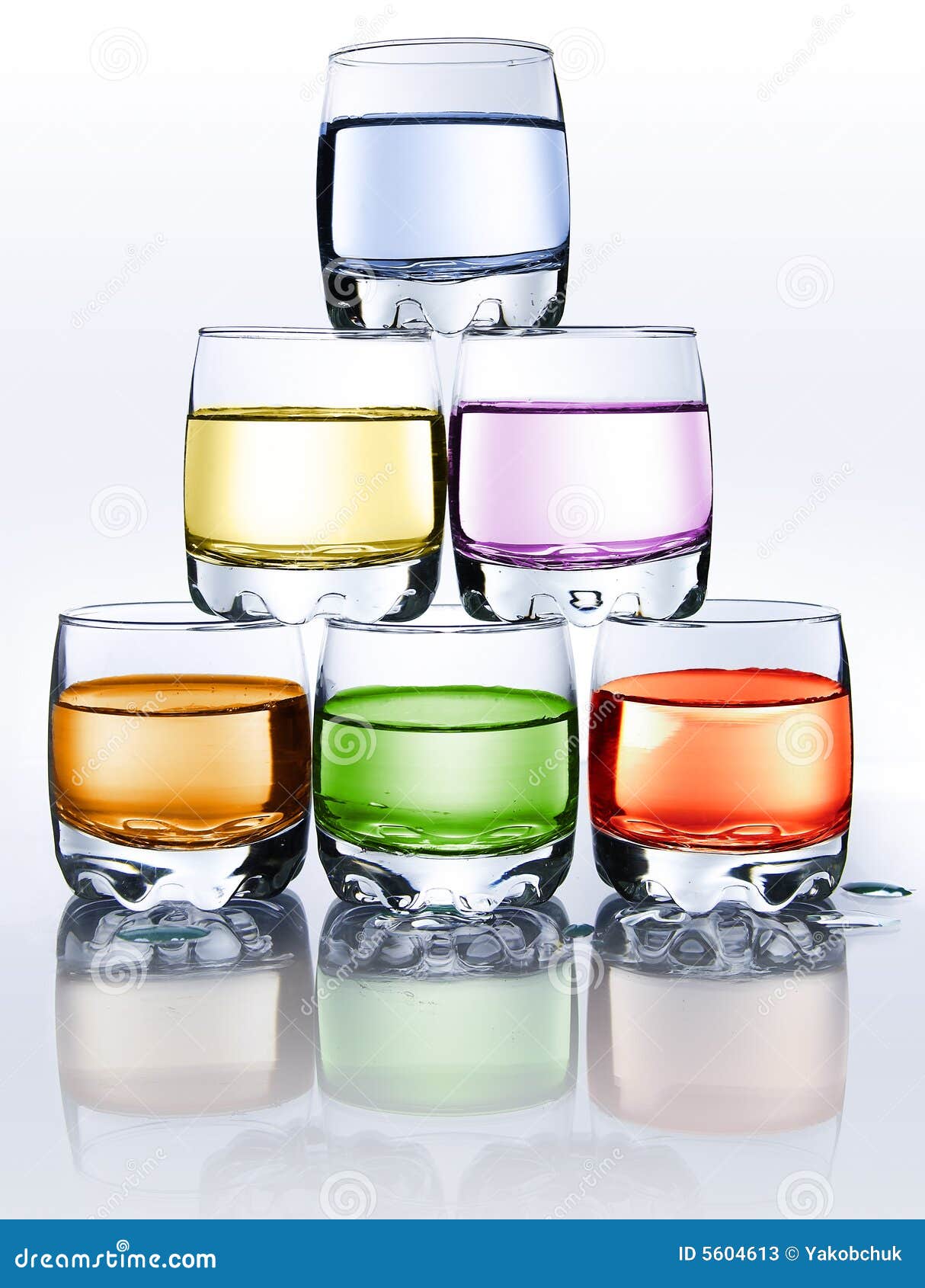 Color glasses stock image. Image of abstract, pile, group - 5604613