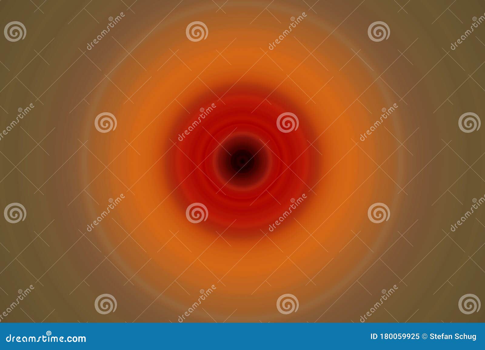 Color Gradation Circles - into the Depth Stock Illustration ...