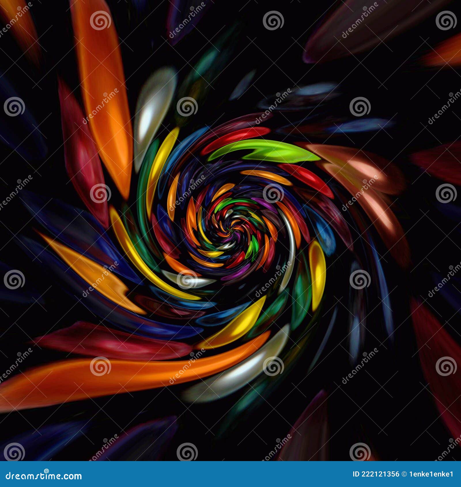 Color Gradient Background of the Abstract Geometric Shape.Cool ...