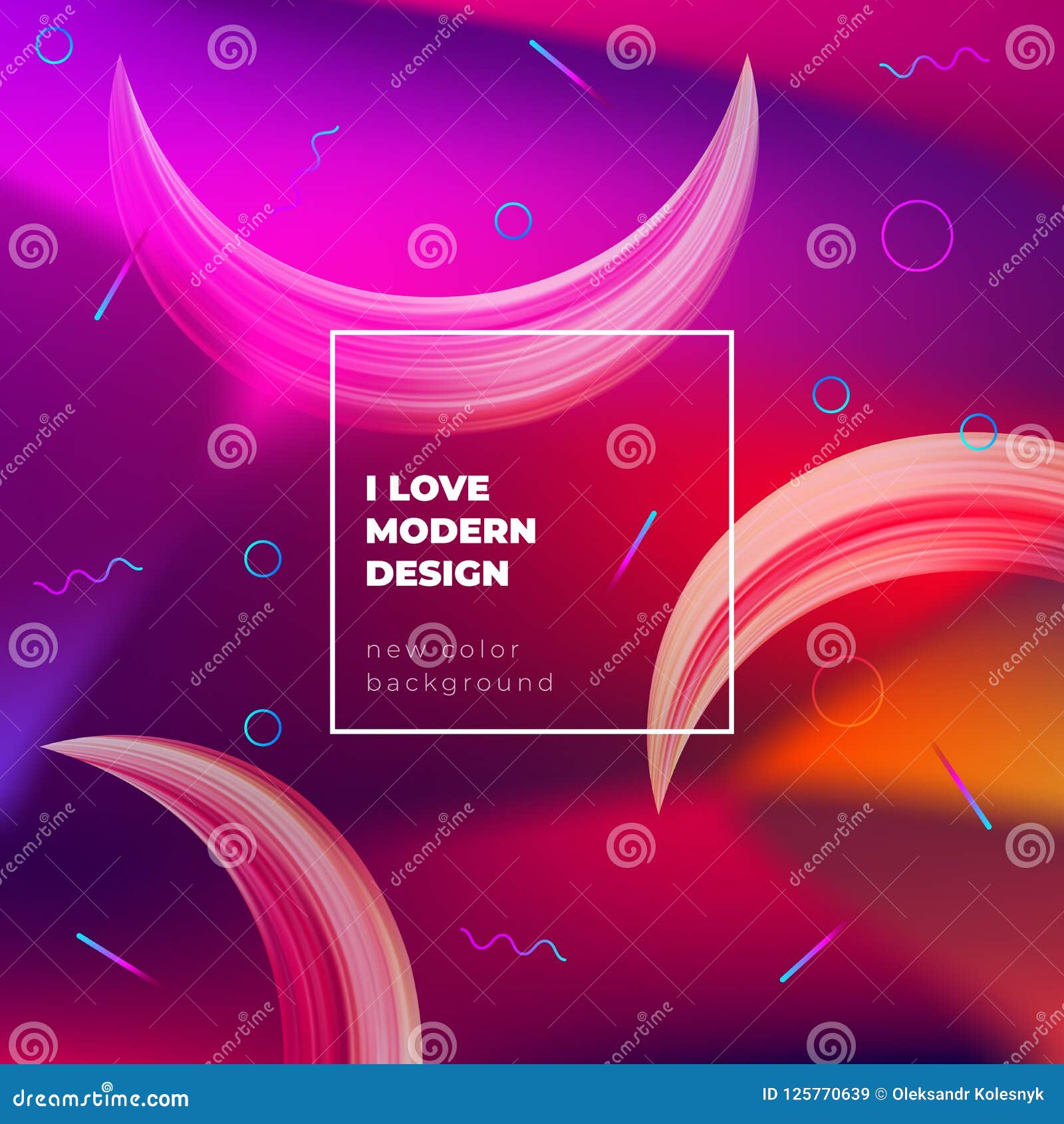 Color Gradient Background Design. Abstract Fluid Gradient Background ...