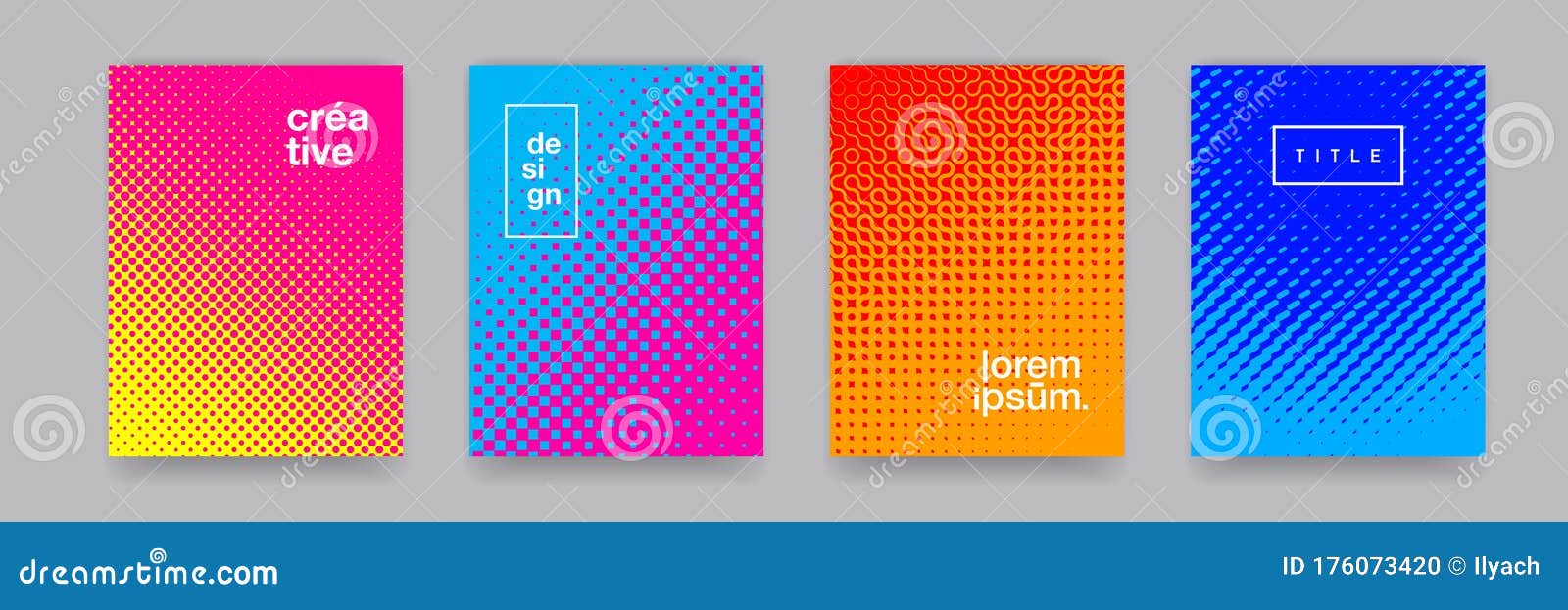 Color Gradient Background, Geometric Halftone Pattern, Vector Abstract ...