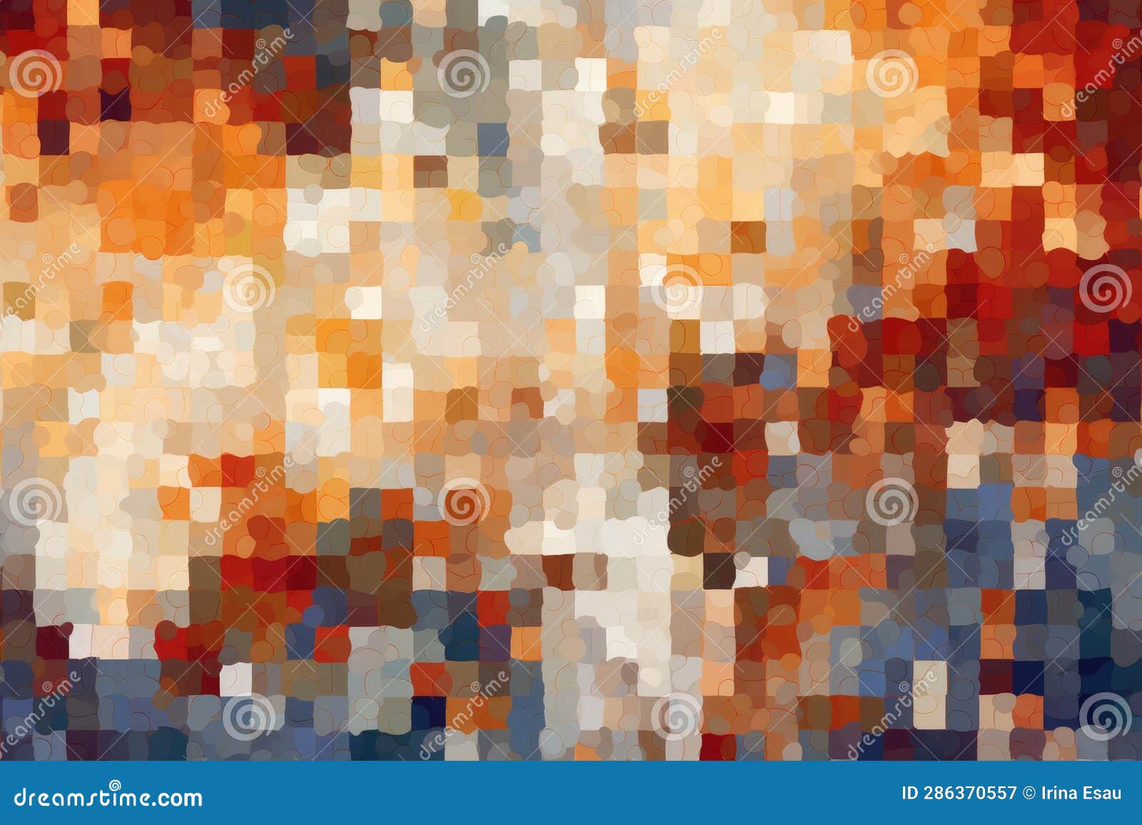Color Gradient Pixel Pattern Mosaic Stock Image - Image of color ...