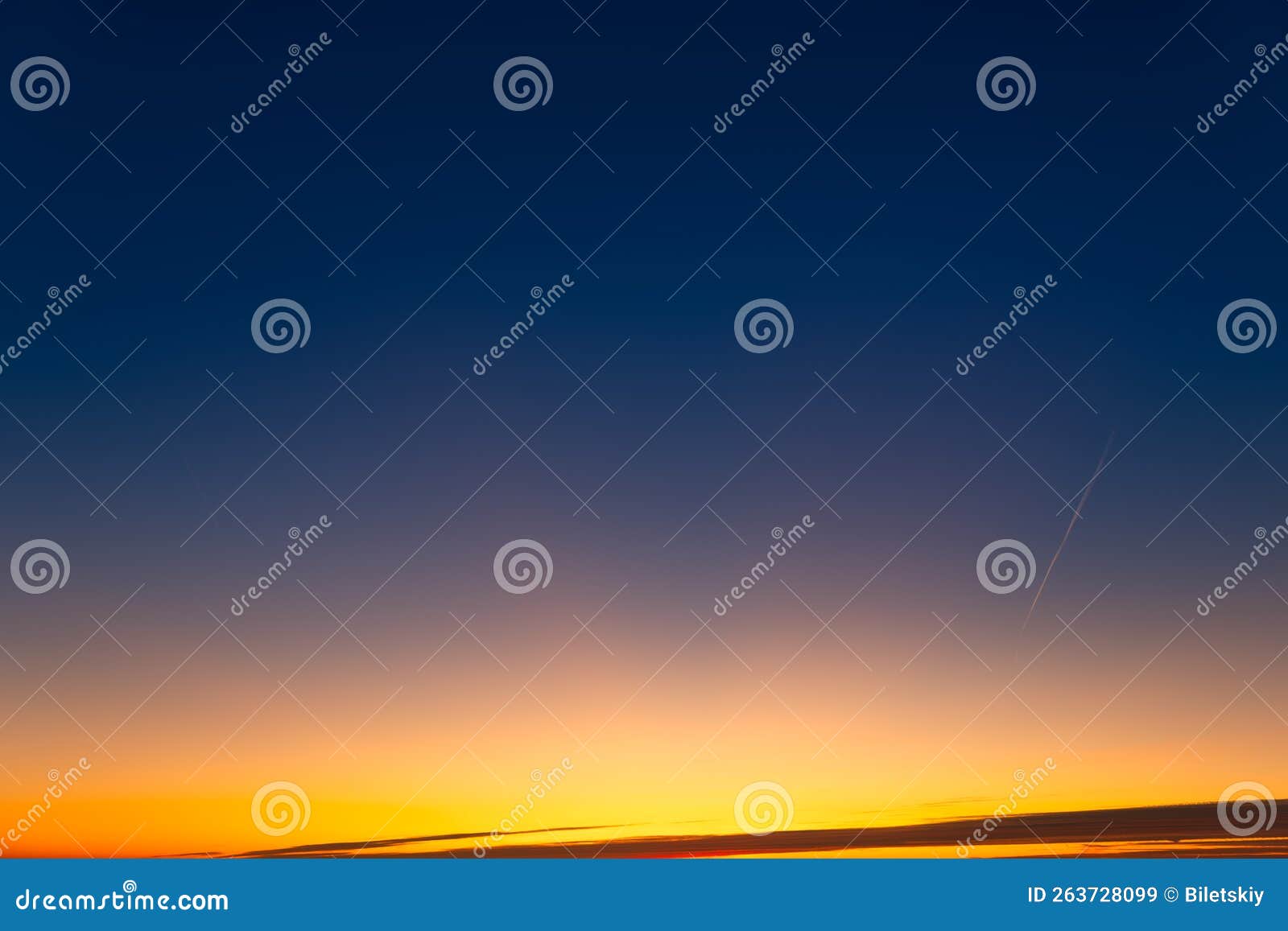 Color Gradient on the Sky. Sky with Clouds during Sunset. Clouds and ...