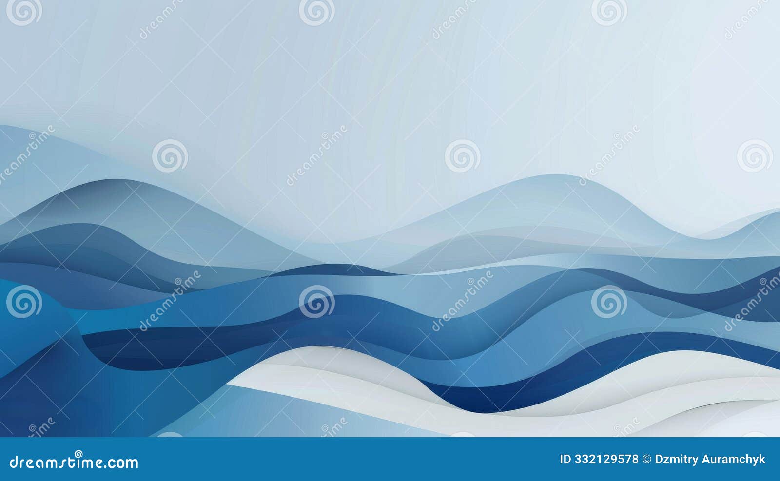 Color Gradient Vignette with Blue Gradient Background. Stock ...