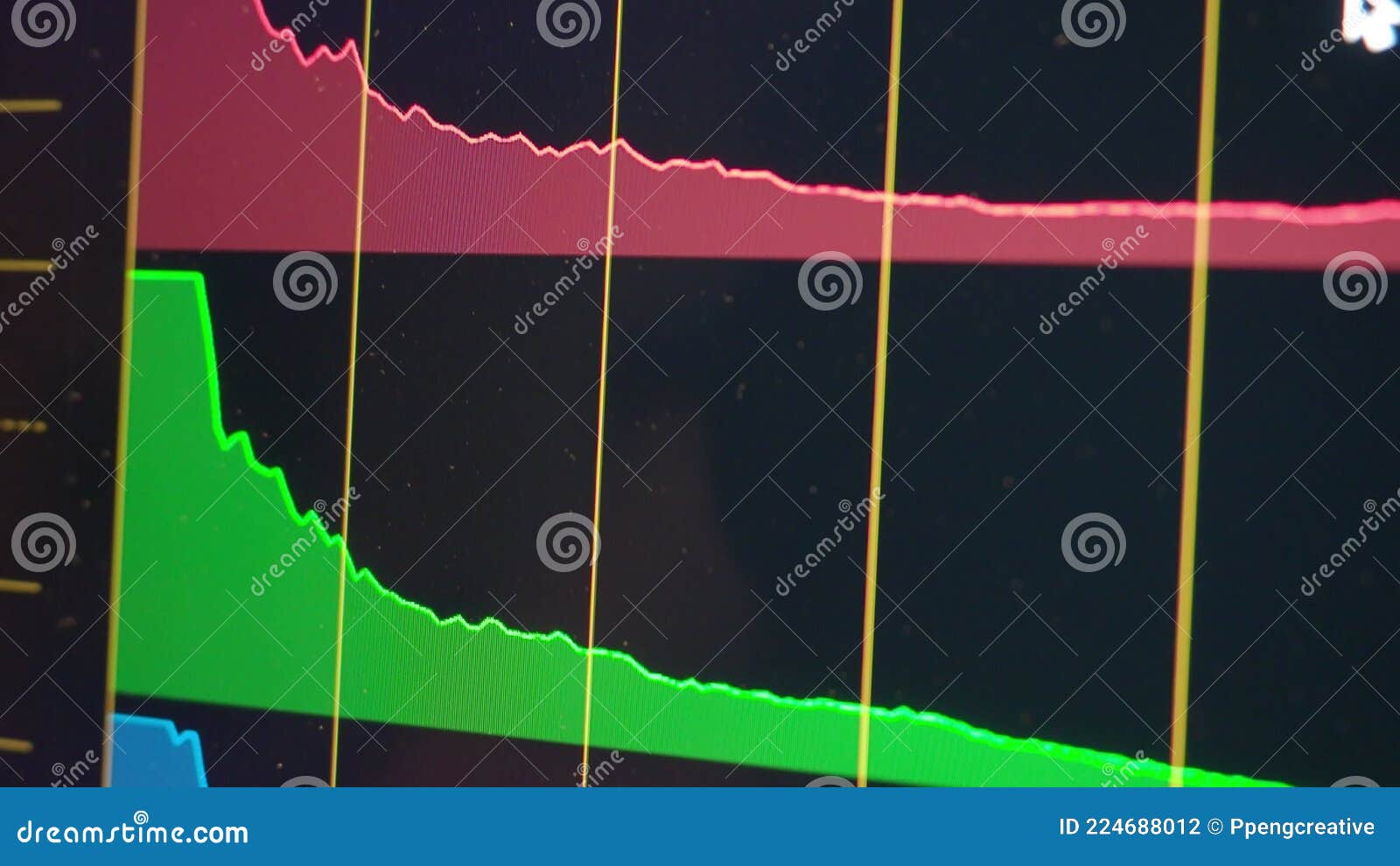 Color Grading. 4K Color Correction Post Production Video Stock Footage ...