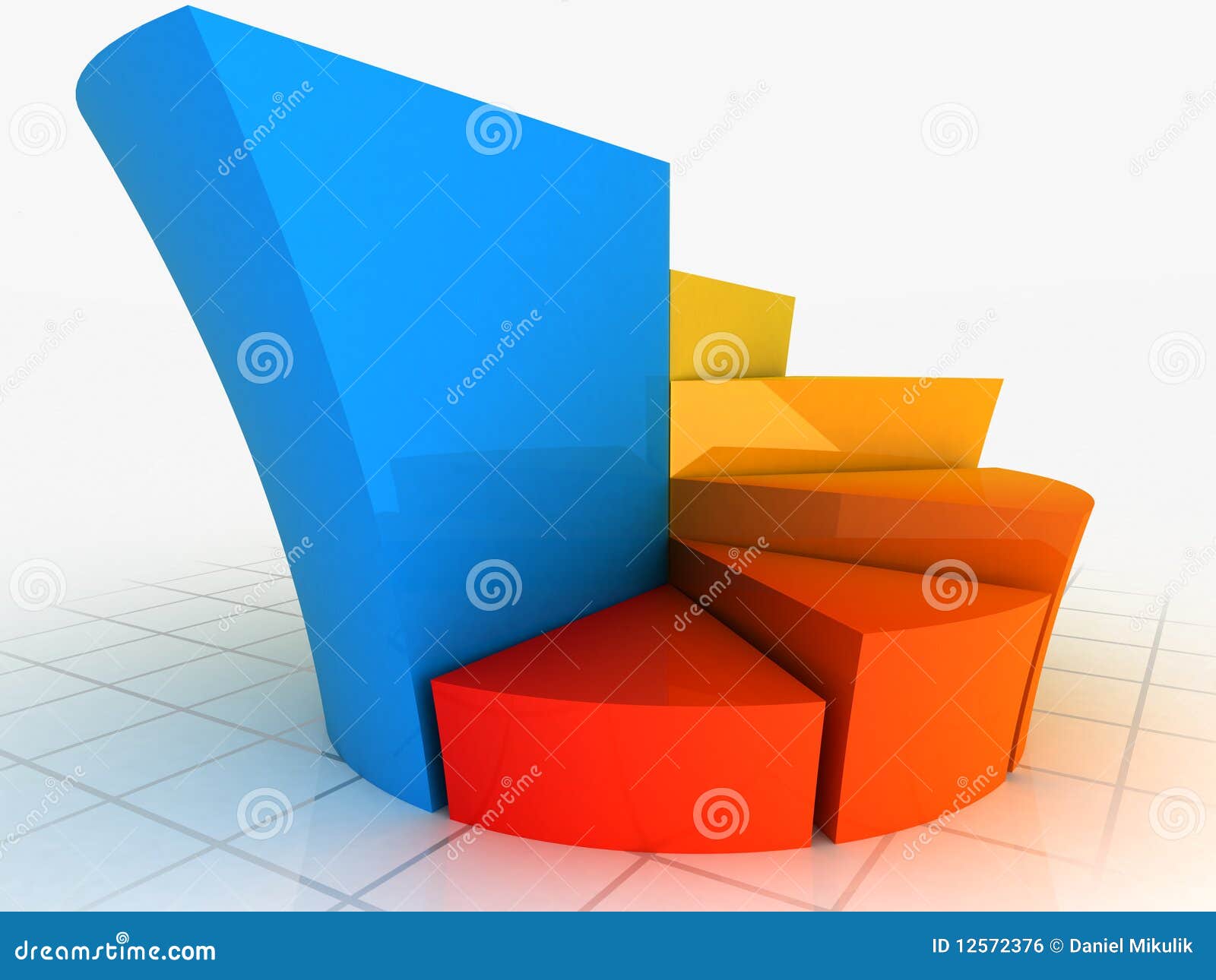 Color Graph stock illustration. Illustration of chart - 12572376