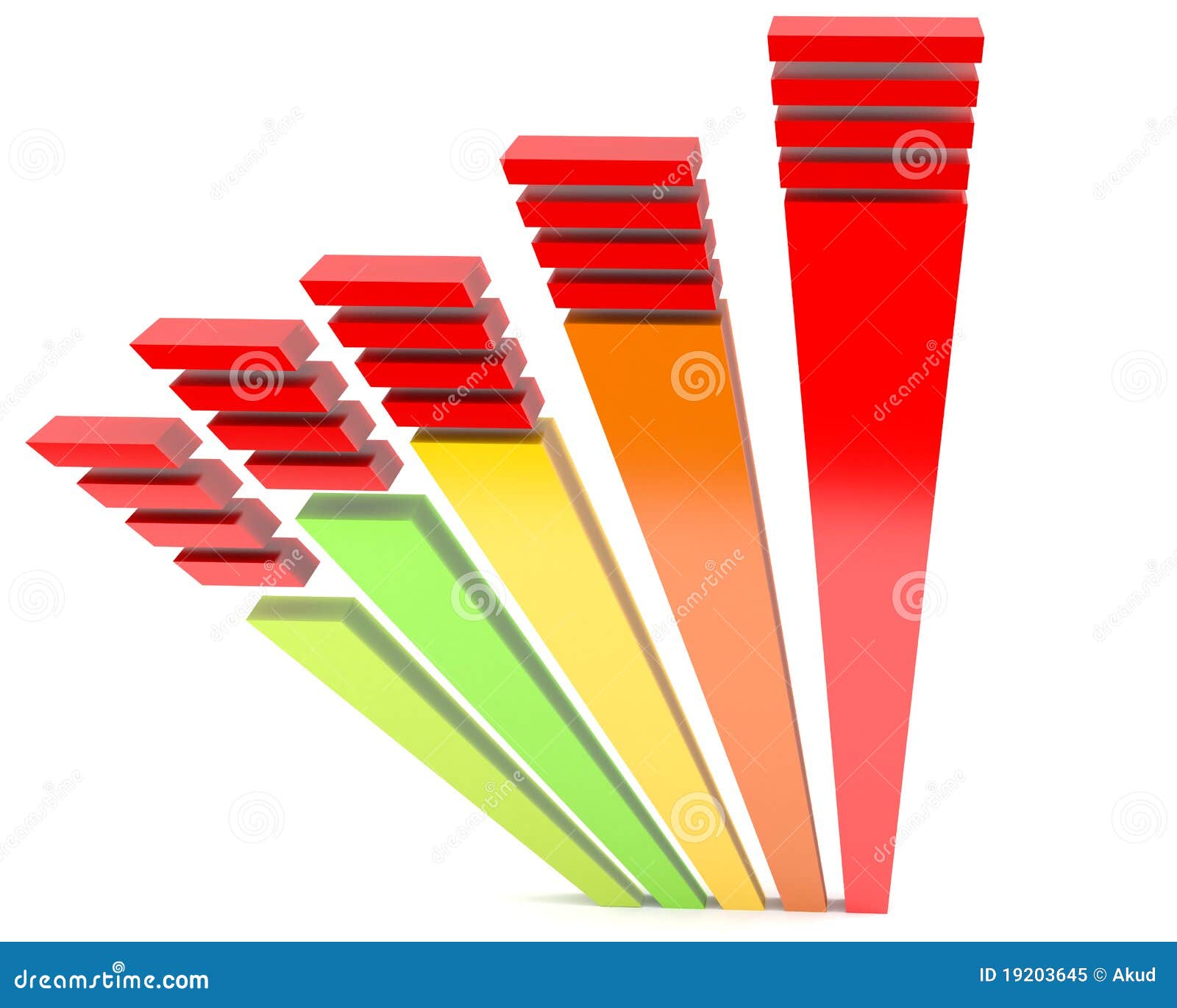 Color graph stock illustration. Illustration of finance - 19203645