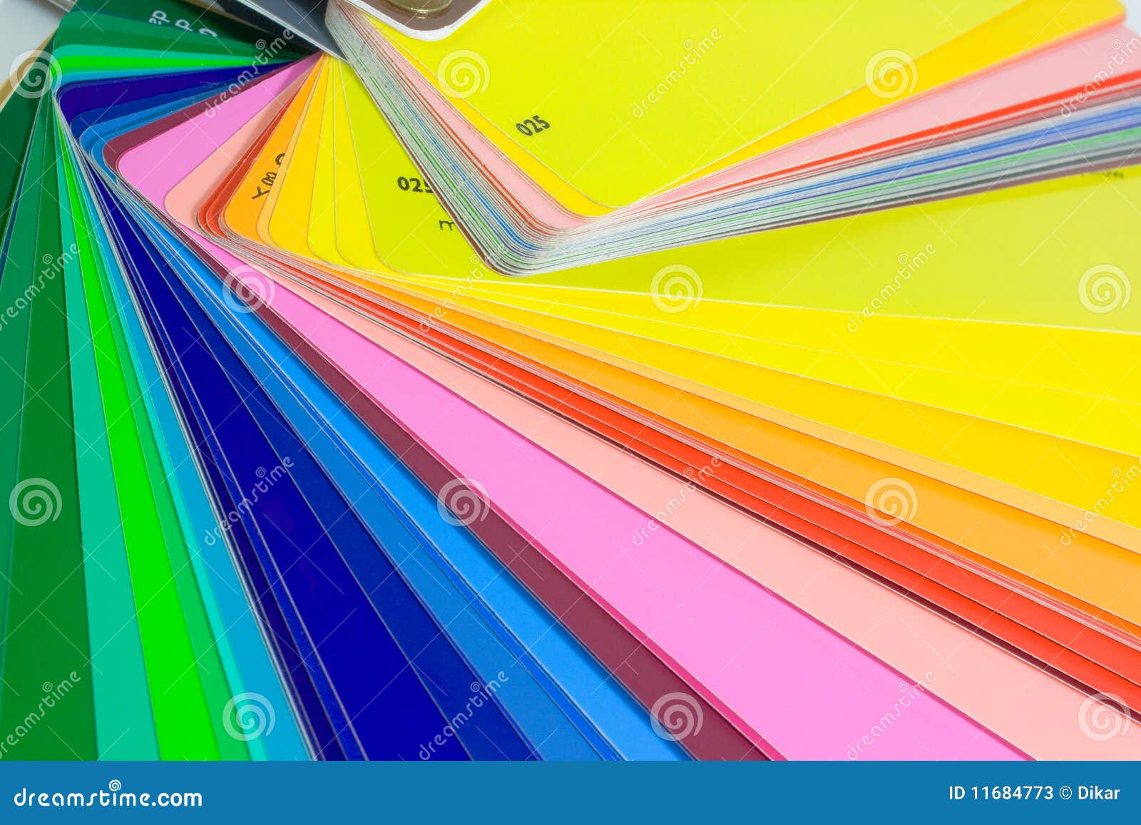 Color Guide stock image. Image of sampler, rainbow, choice - 11684773