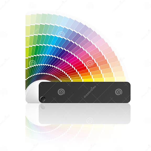Color guide stock vector. Illustration of colorful, printout - 11816365
