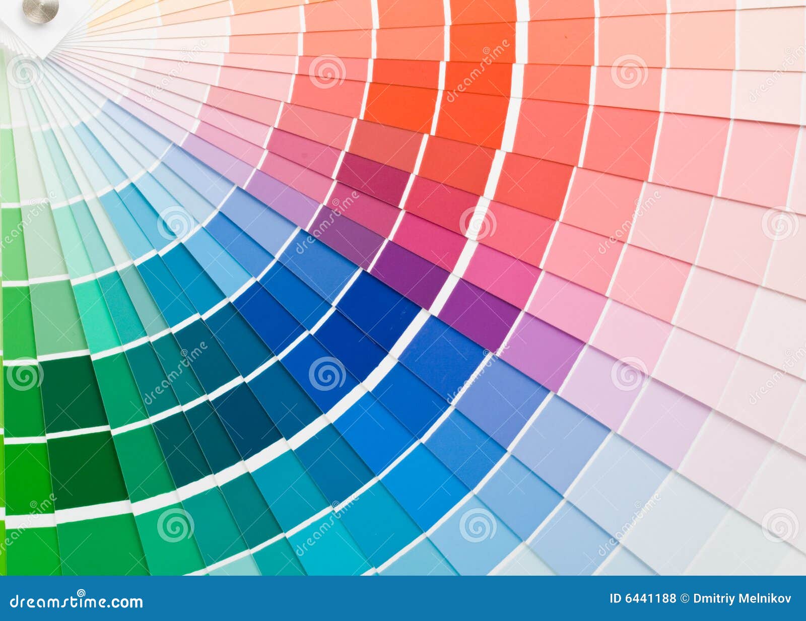 Color guide. stock photo. Image of closeup, colorful, chart - 6441188