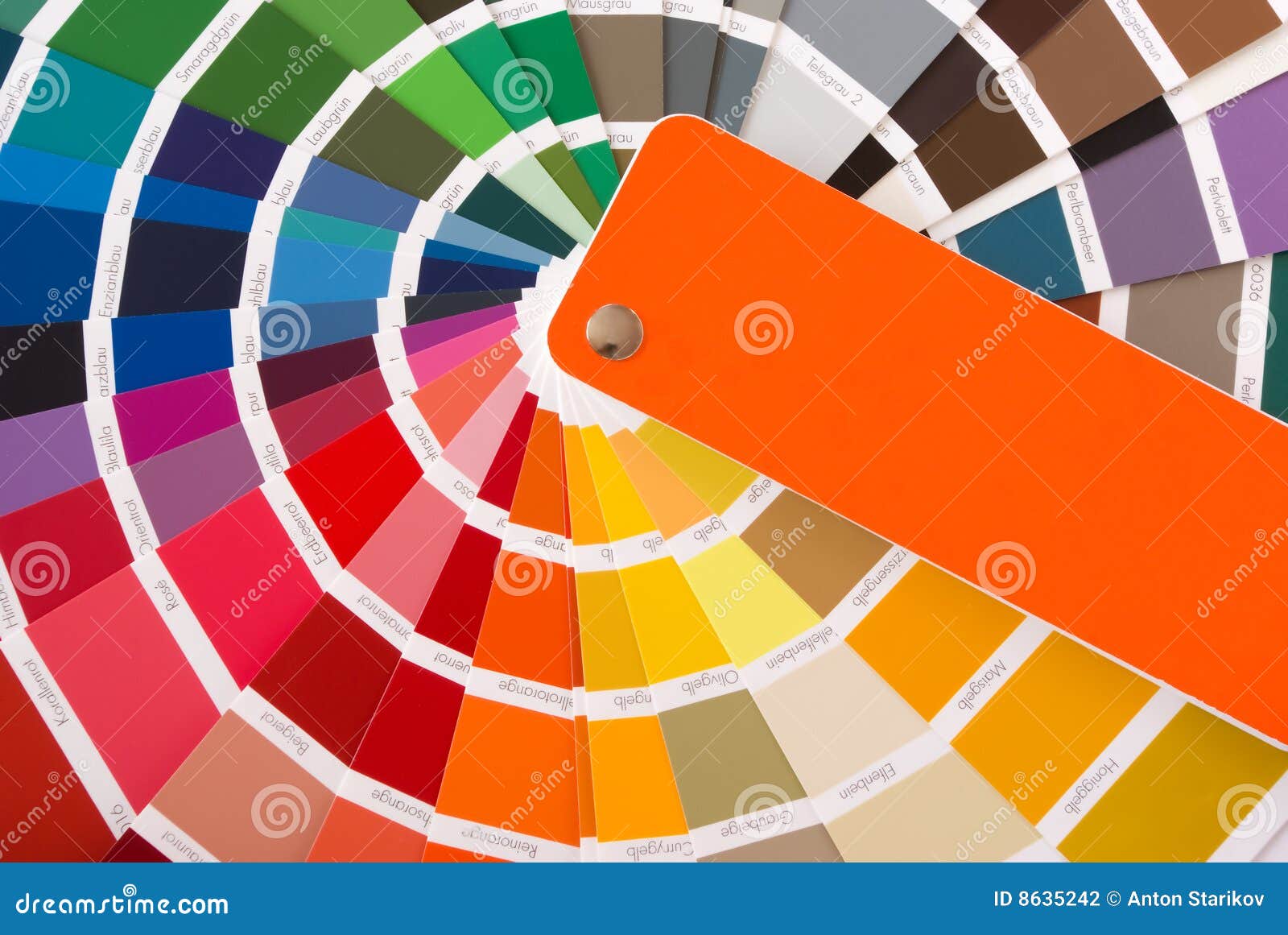 Color guide stock photo. Image of design, guidance, descriptive - 8635242