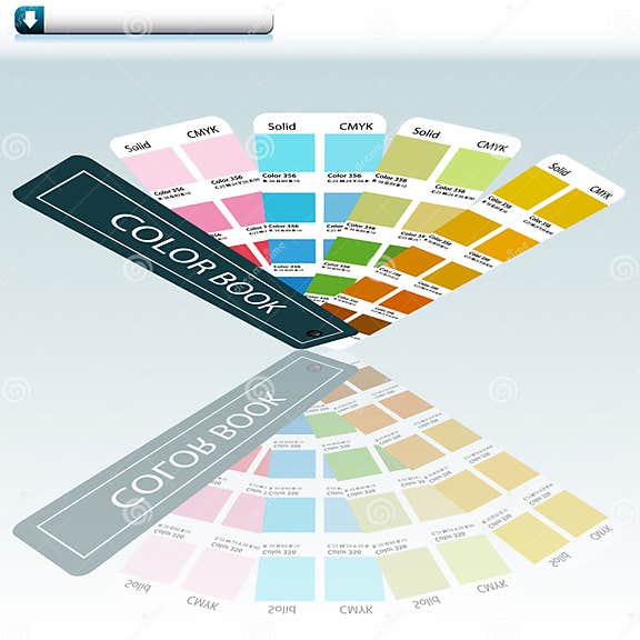 Color Guide Chart stock vector. Illustration of icon - 15128498