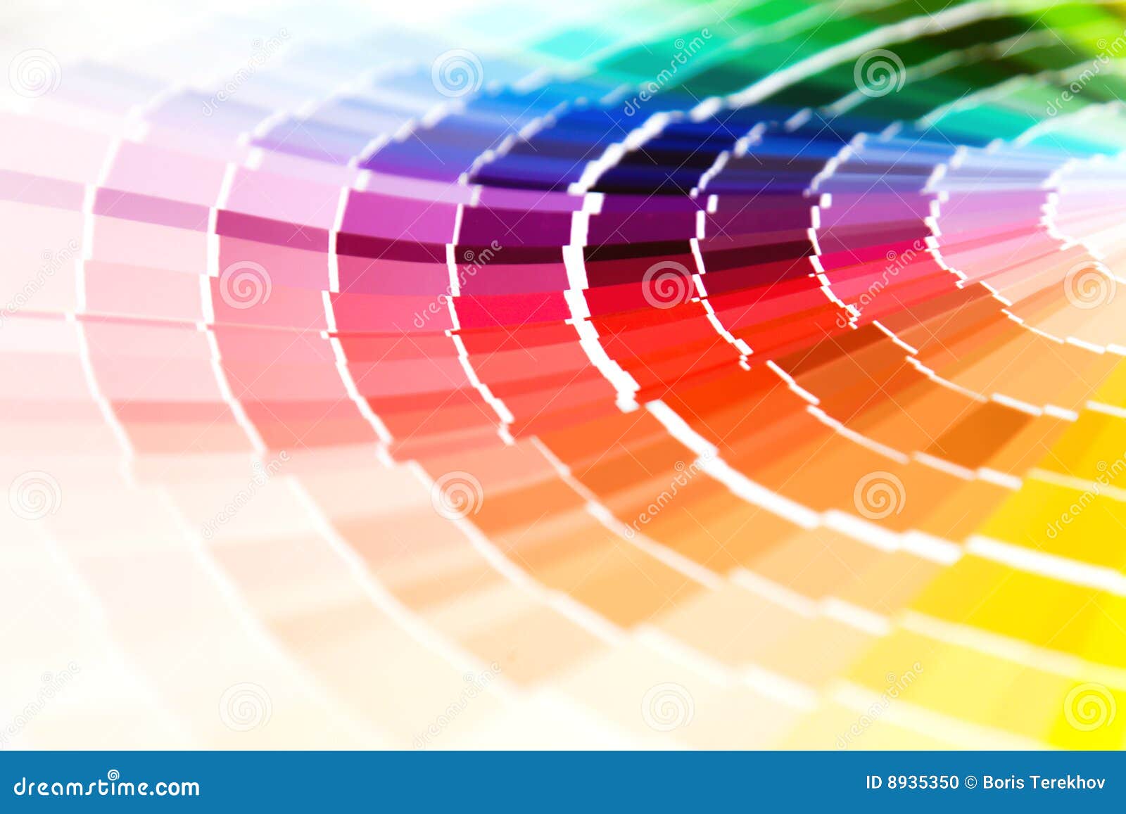 Color Guide. Rainbow Sample Colors Catalog. RGB. CMYK. Designer Color ...