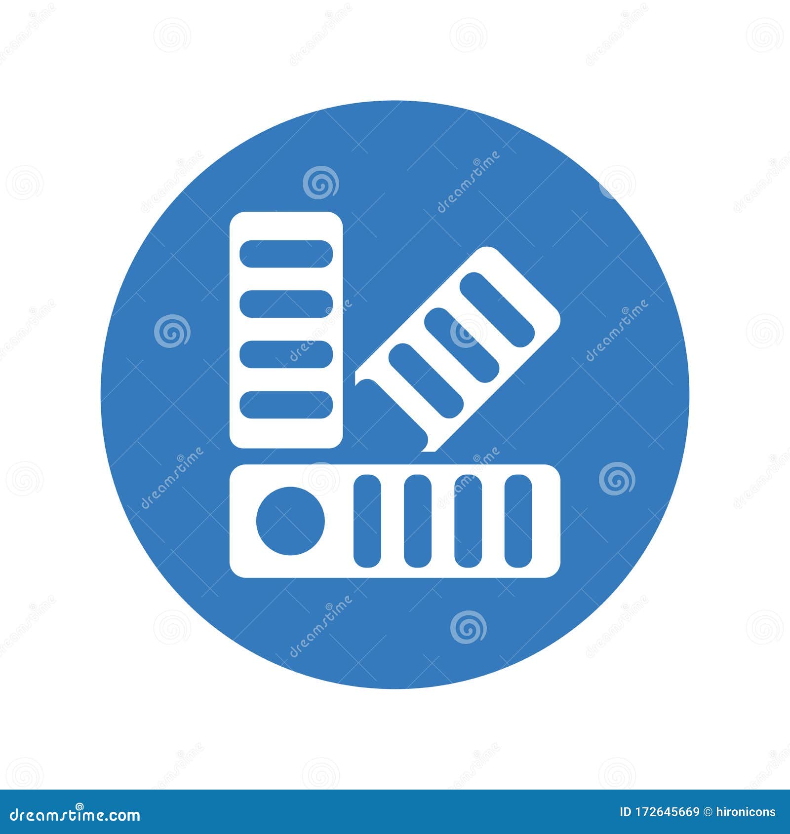 Color Guide Icon, Catalog Design Stock Illustration - Illustration of ...