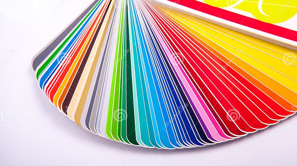 Color guide stock photo. Image of collection, cmyk, matching - 46078846
