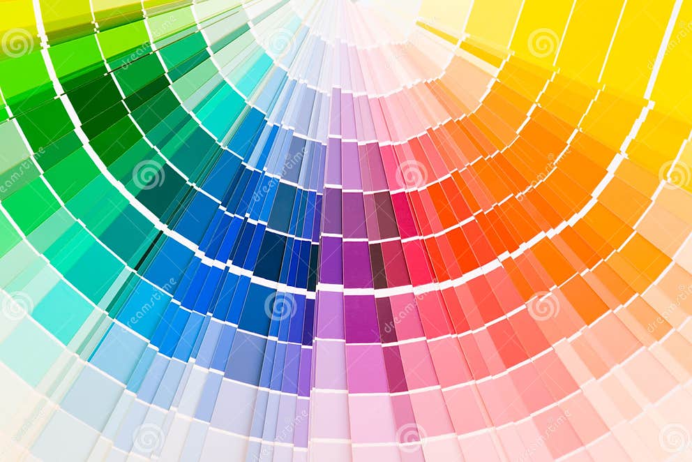 Color guide samples stock photo. Image of guidance, palette - 9209034