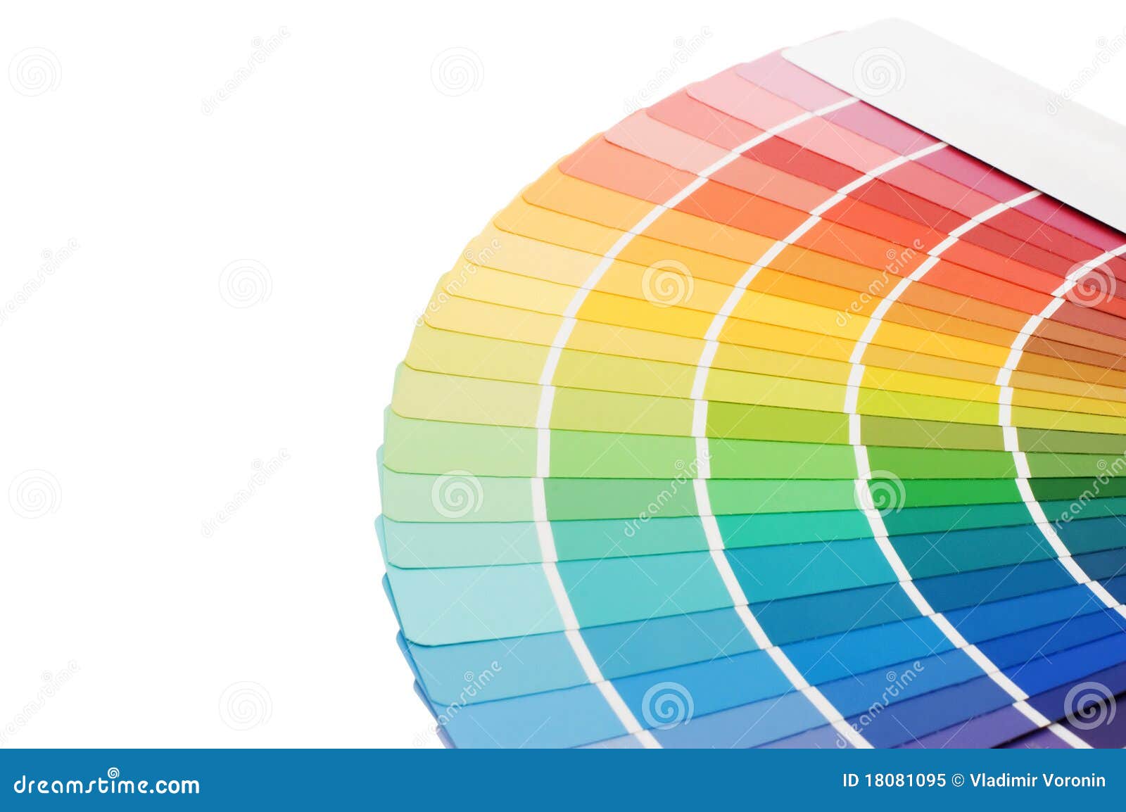 Color guide for selection stock image. Image of design - 18081095