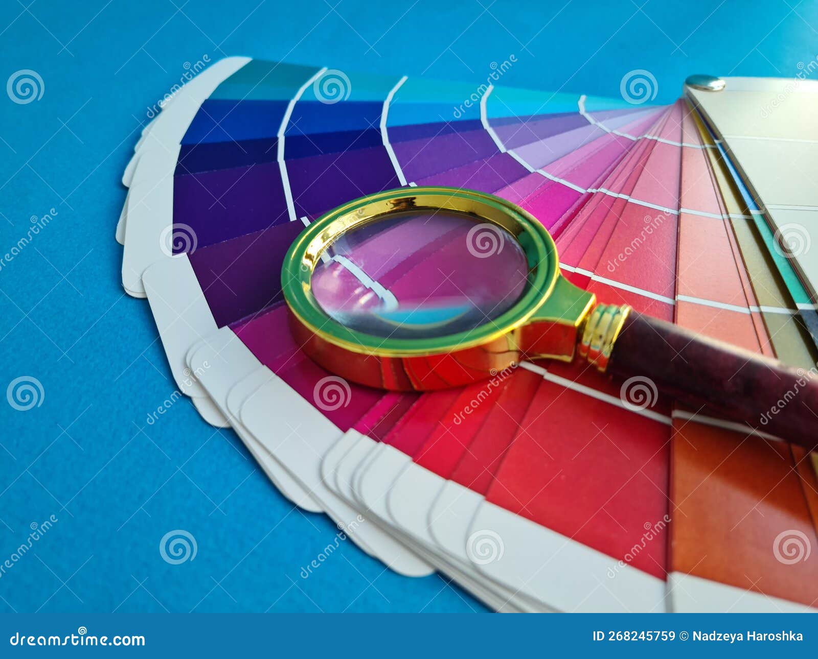 Color Guide for Use in Interior Design and Decoration Stock Image ...