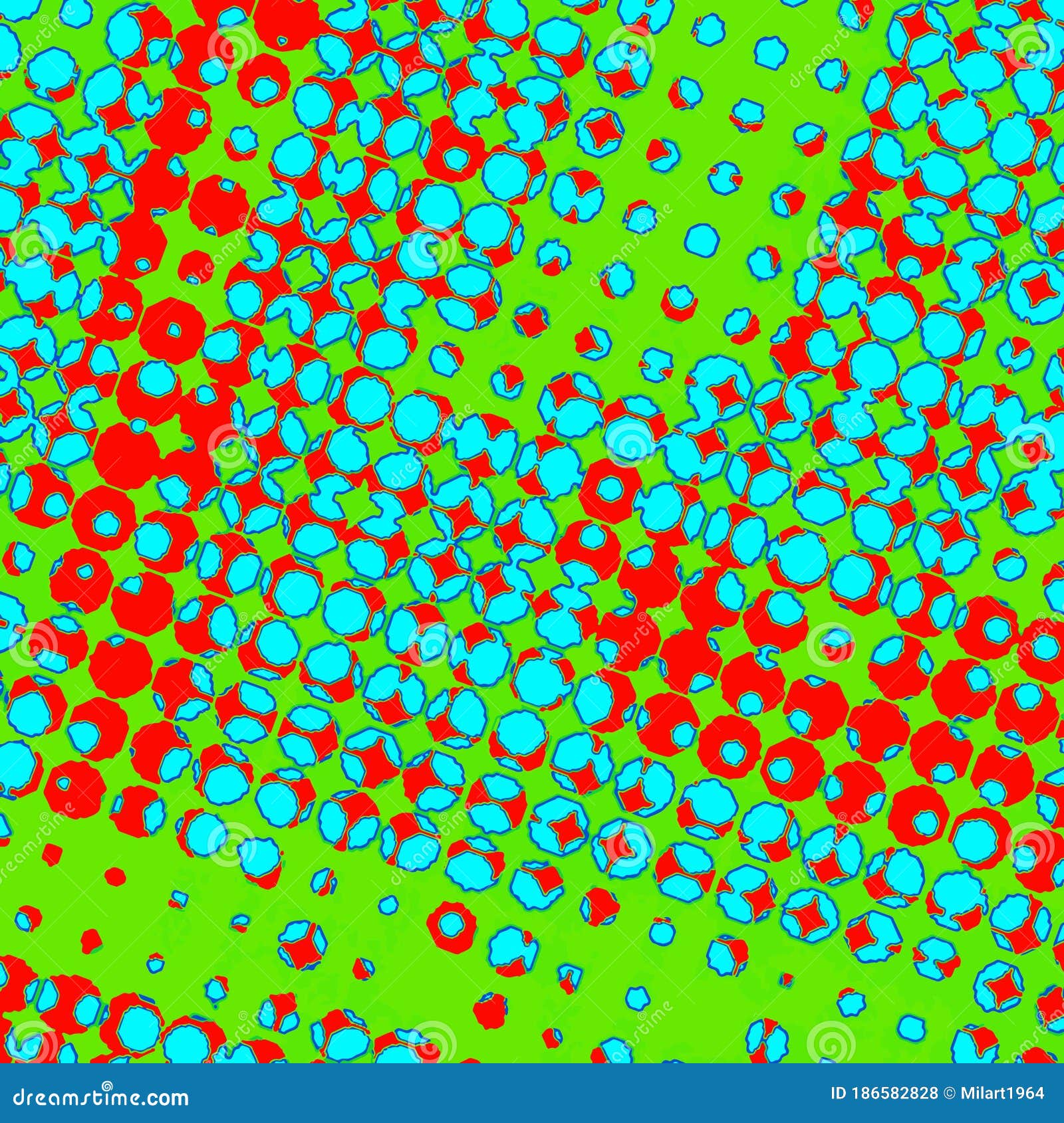 Color Halftone Dots Pattern . Halftone Dotted Grunge Texture Stock ...