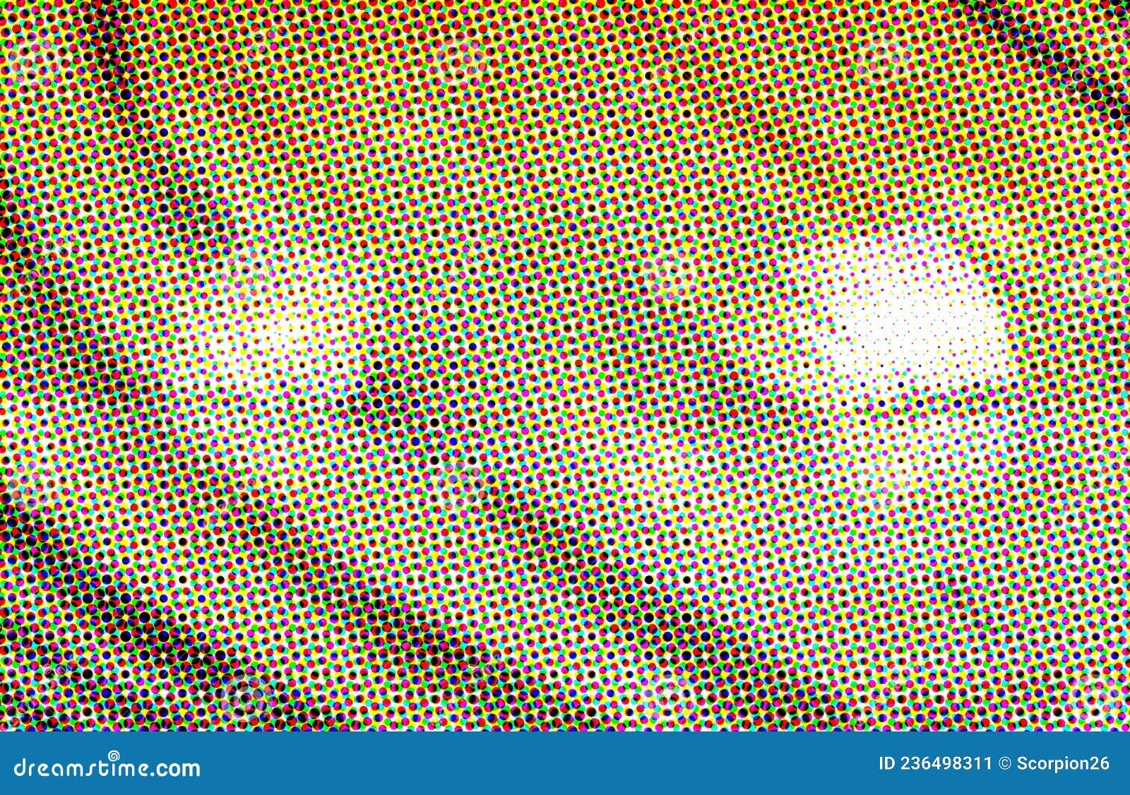 Halftone Offset Background Vector Illustration | CartoonDealer.com #9325076