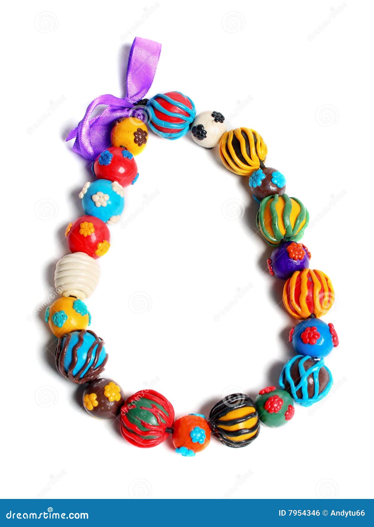 Color hand made beads stock photo. Image of bijouterie - 7954346
